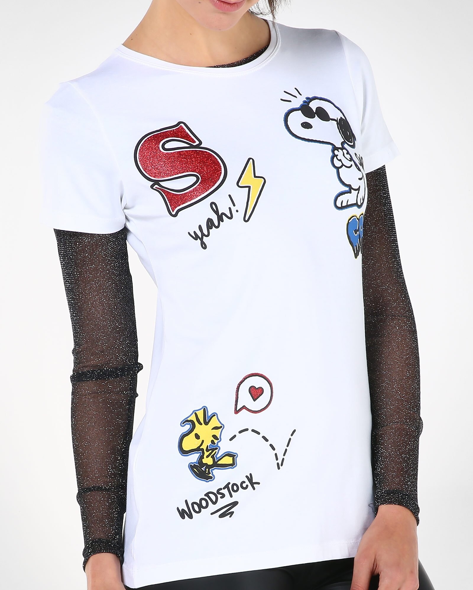 Riachuelo | Blusa Glitter Snoopy