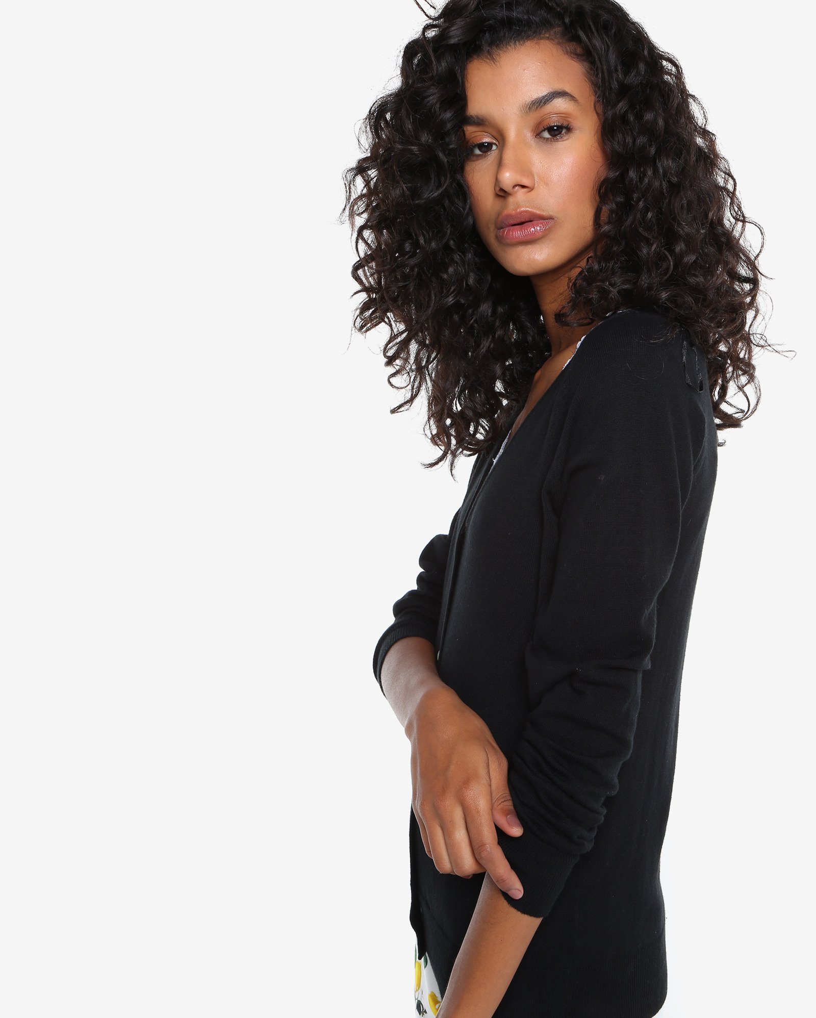 Riachuelo | Cardigan Básico - Preto