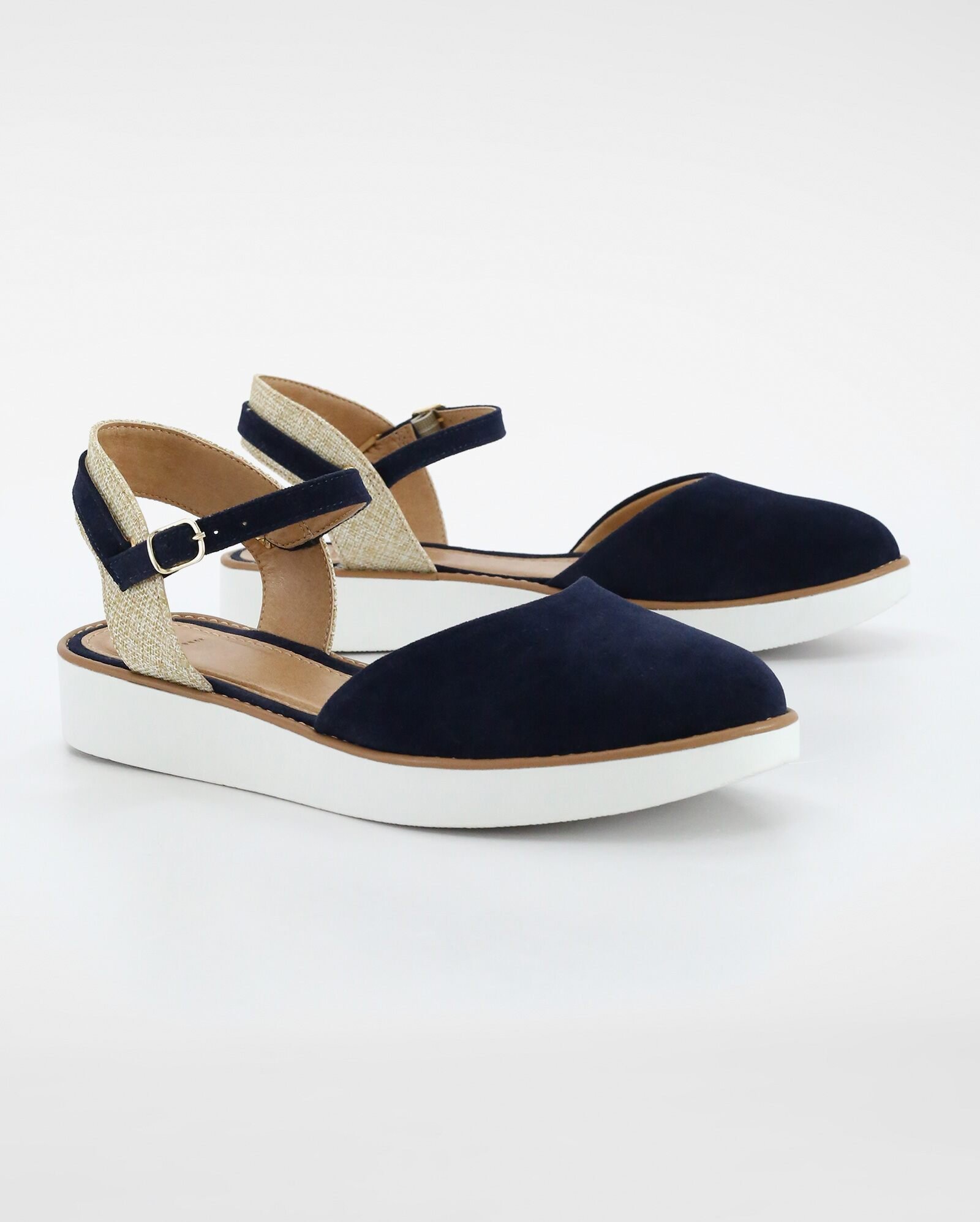Riachuelo | Sapato Flatform Nobuck Anne Kanner