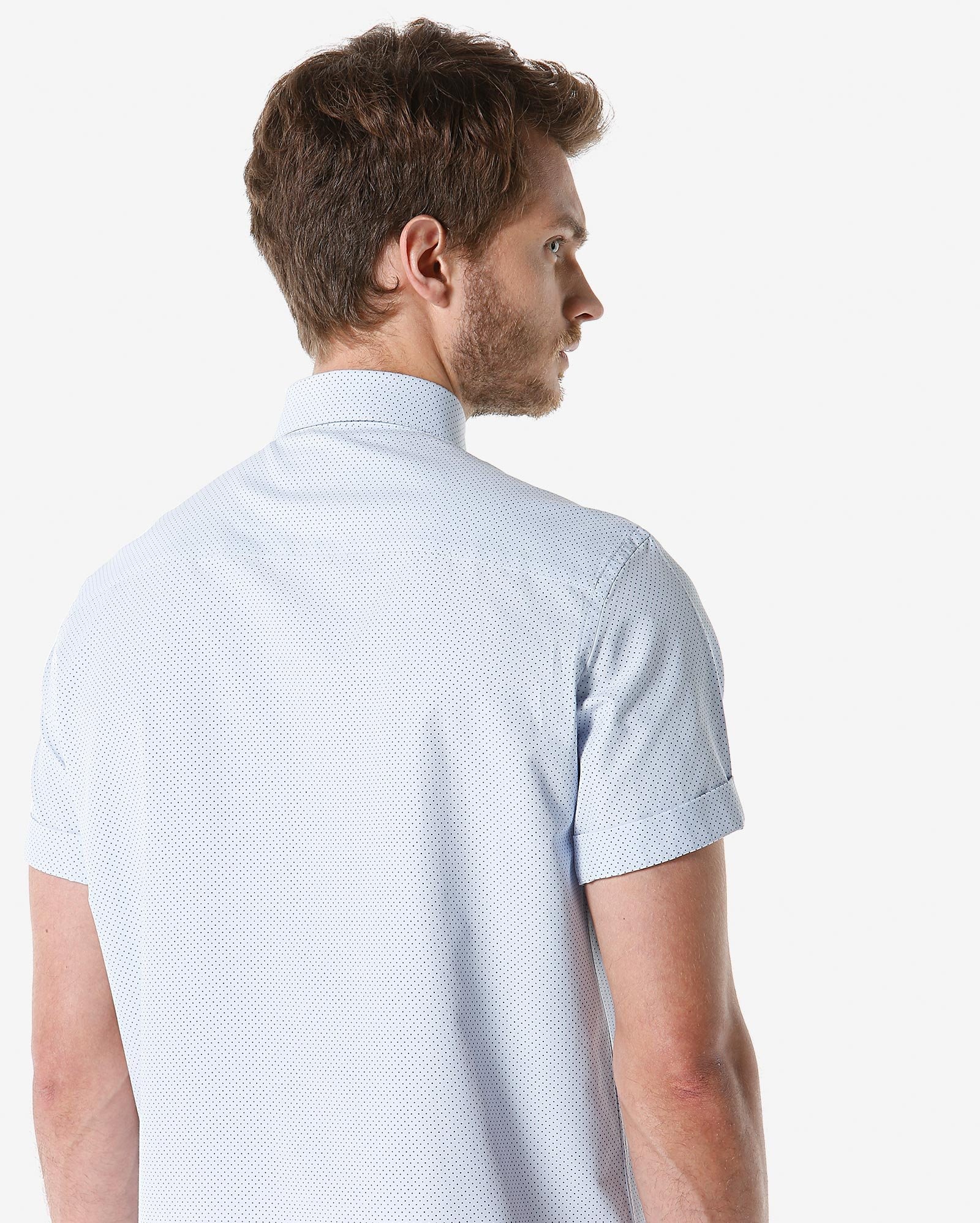 Riachuelo | Camisa Curta Poá Regular