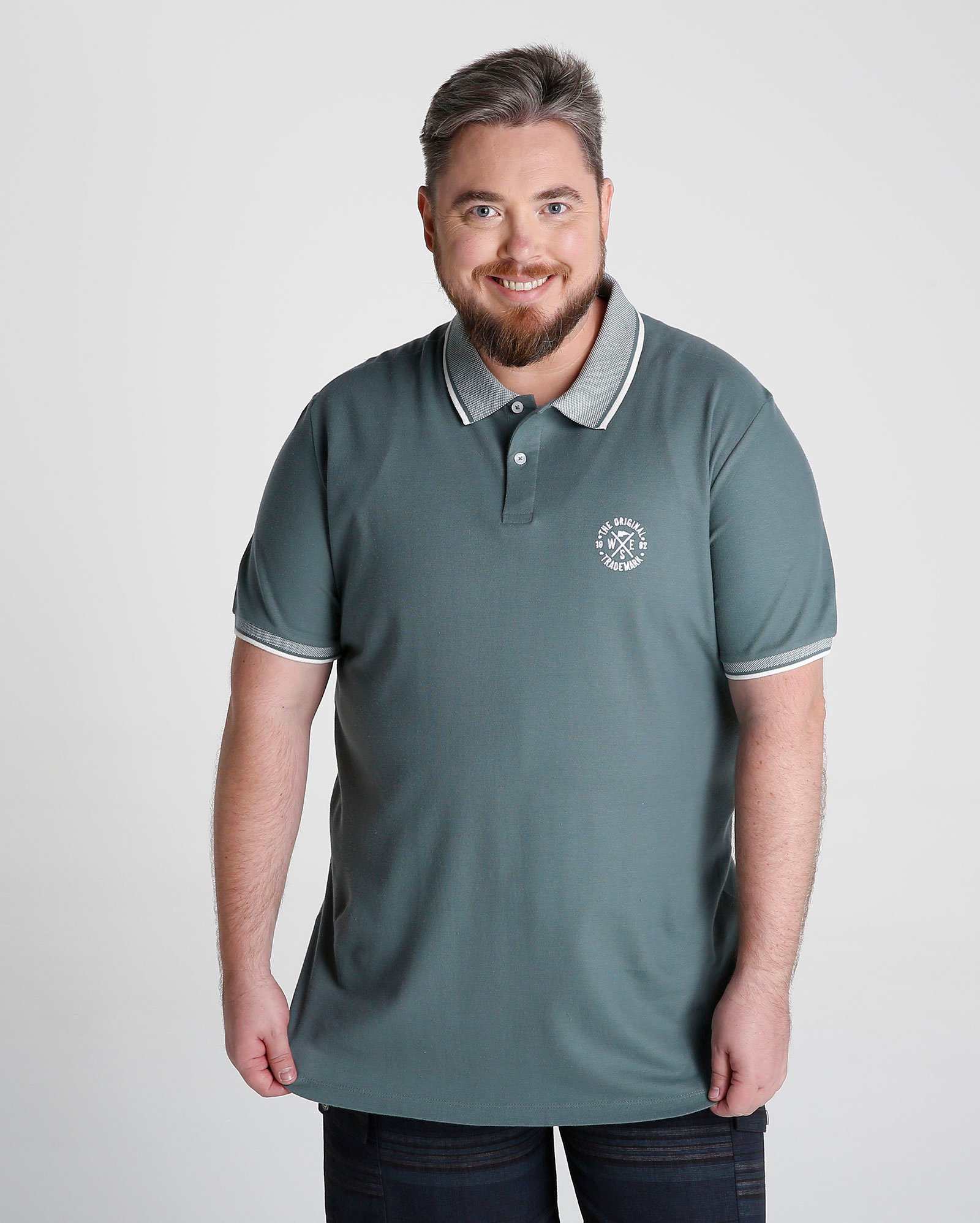 Riachuelo | Camisa Polo Plus Size Bordado - Verde