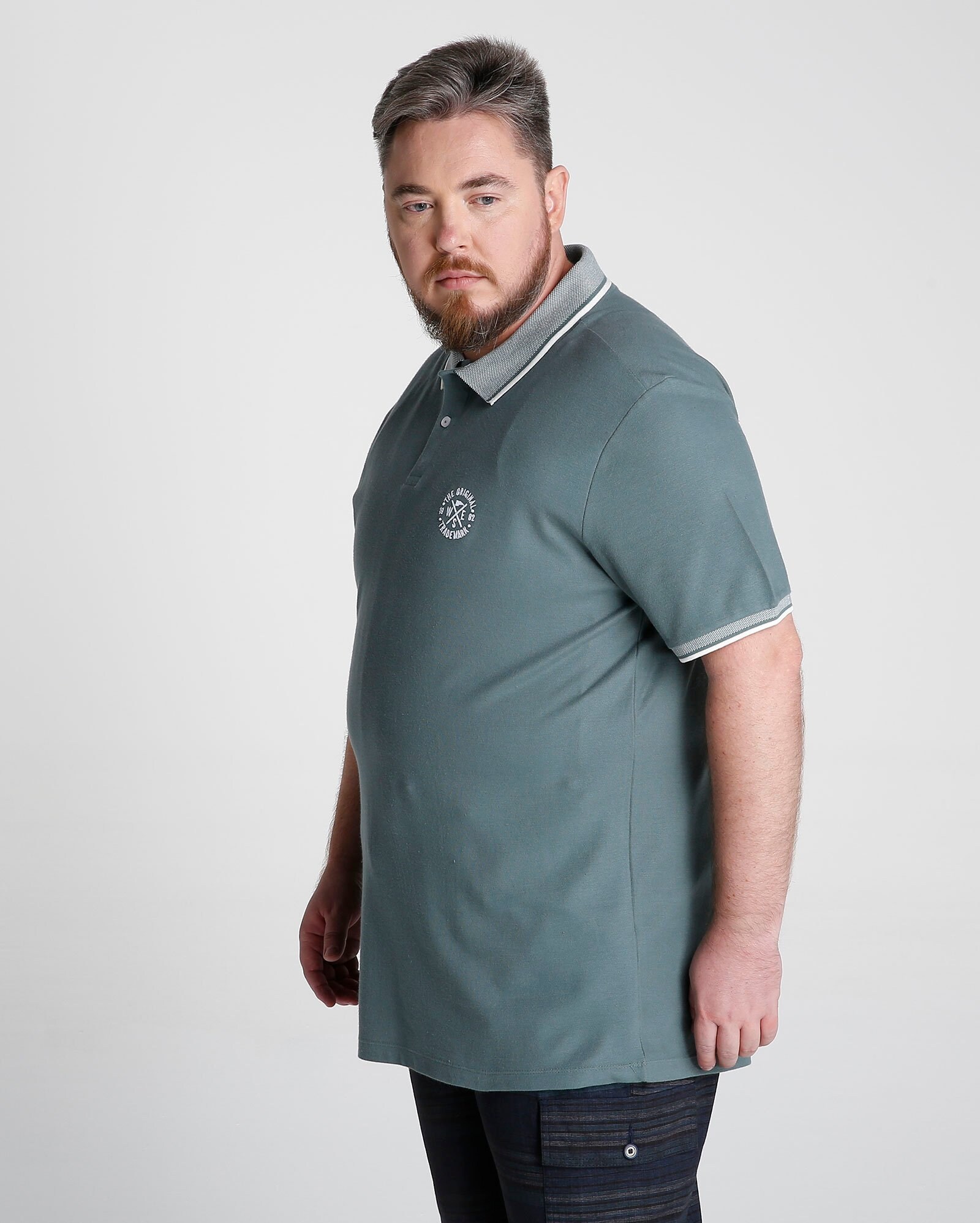 Riachuelo | Camisa Polo Plus Size Bordado - Verde