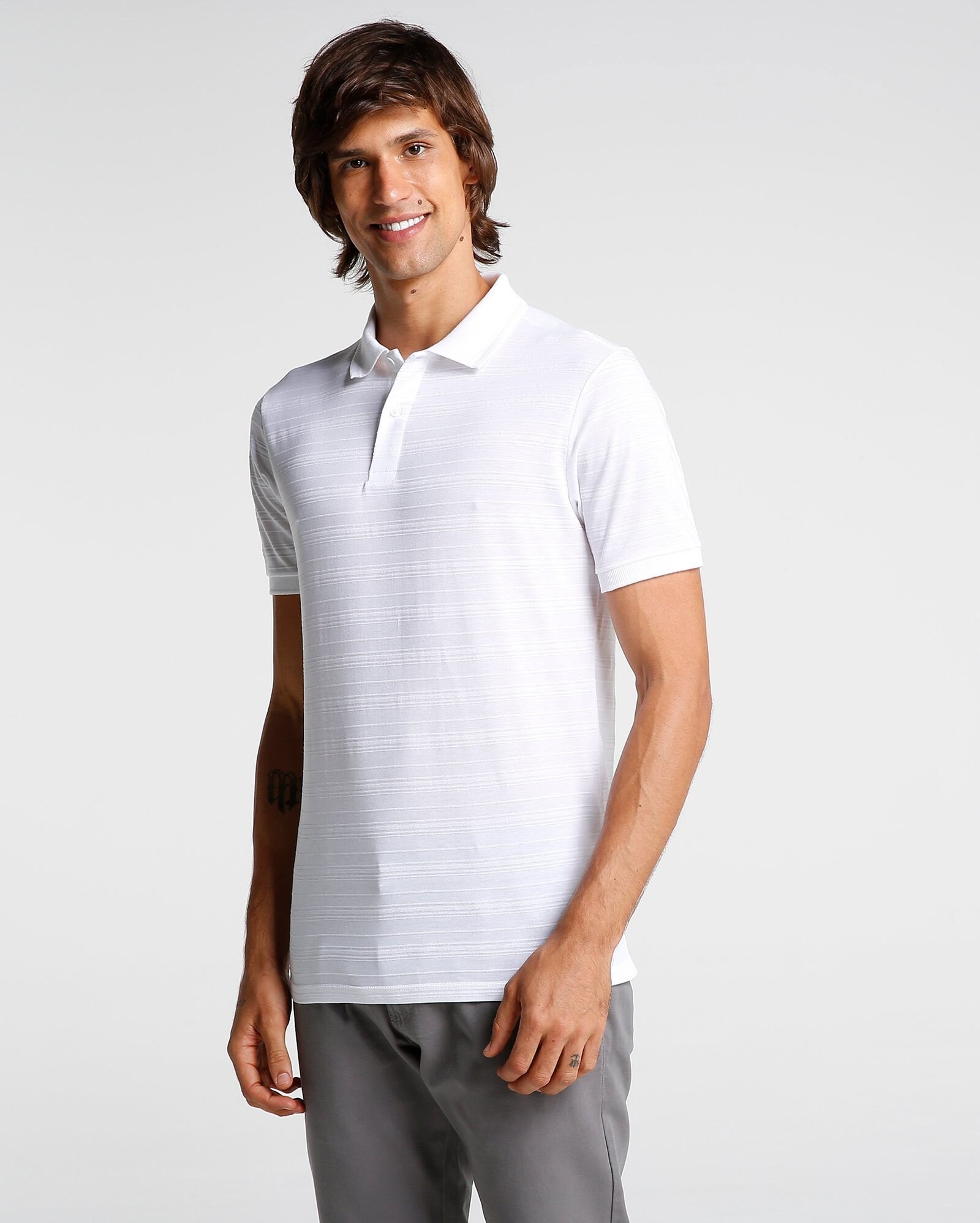 Riachuelo | Camisa Polo Textura