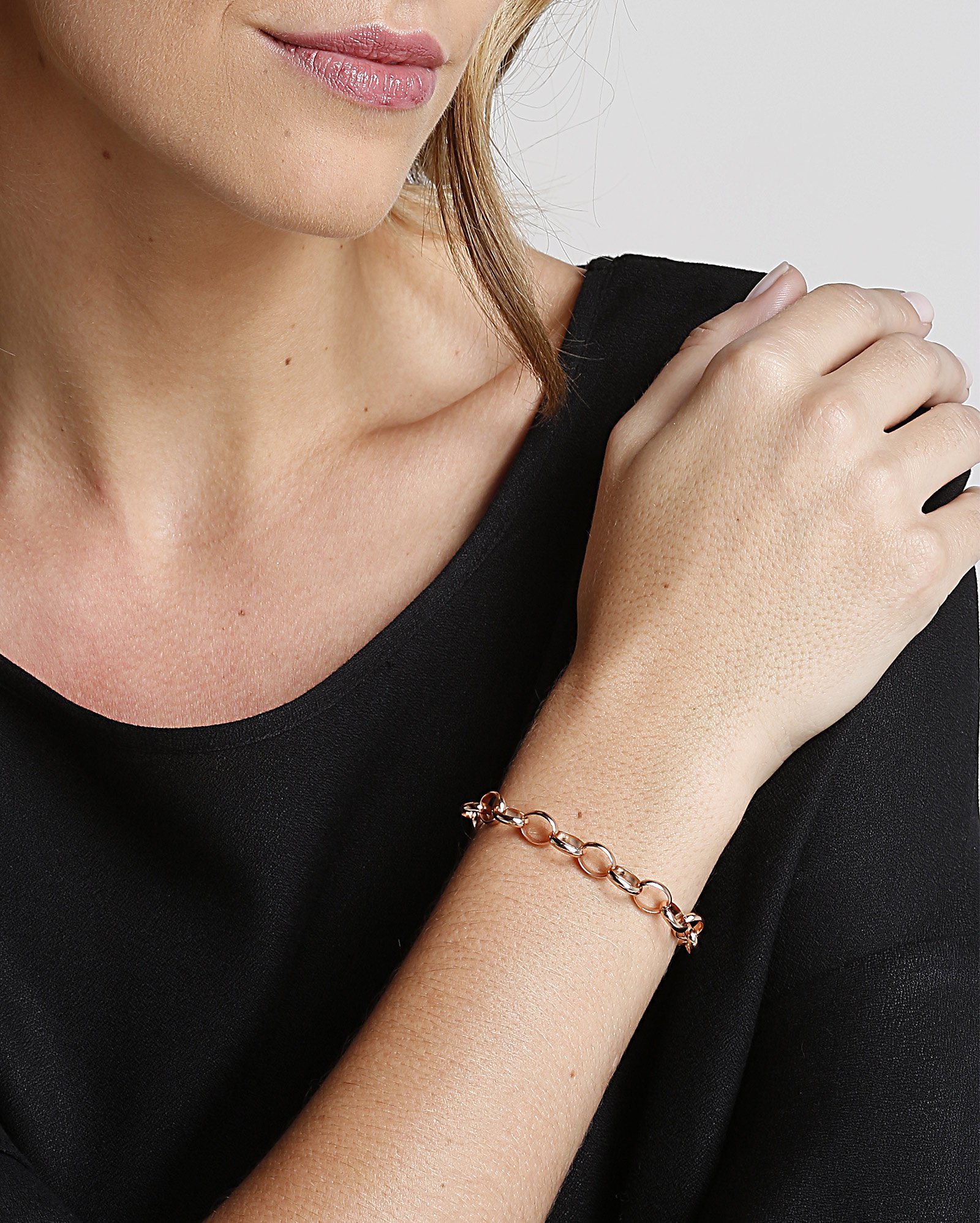 Riachuelo | Pulseira Argolas Ligadas