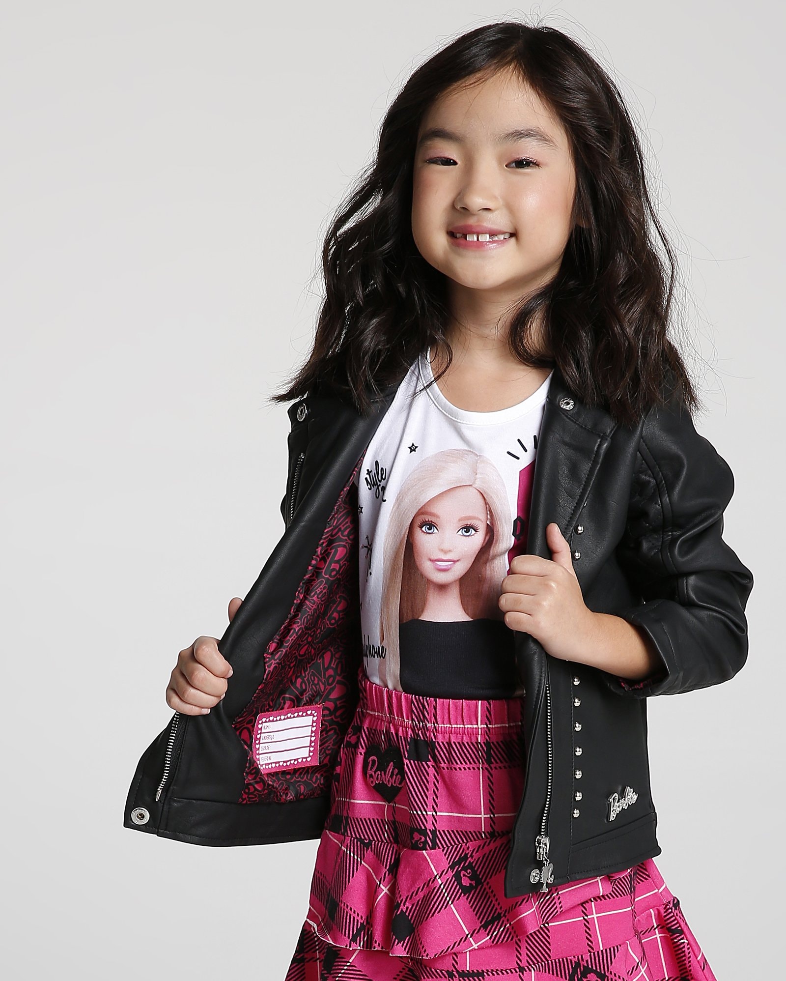 Riachuelo | Jaqueta Barbie Spikes