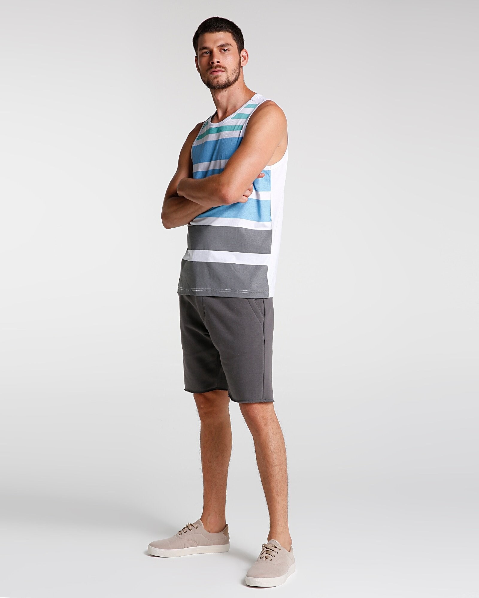 Riachuelo | Camiseta Regata Listrada