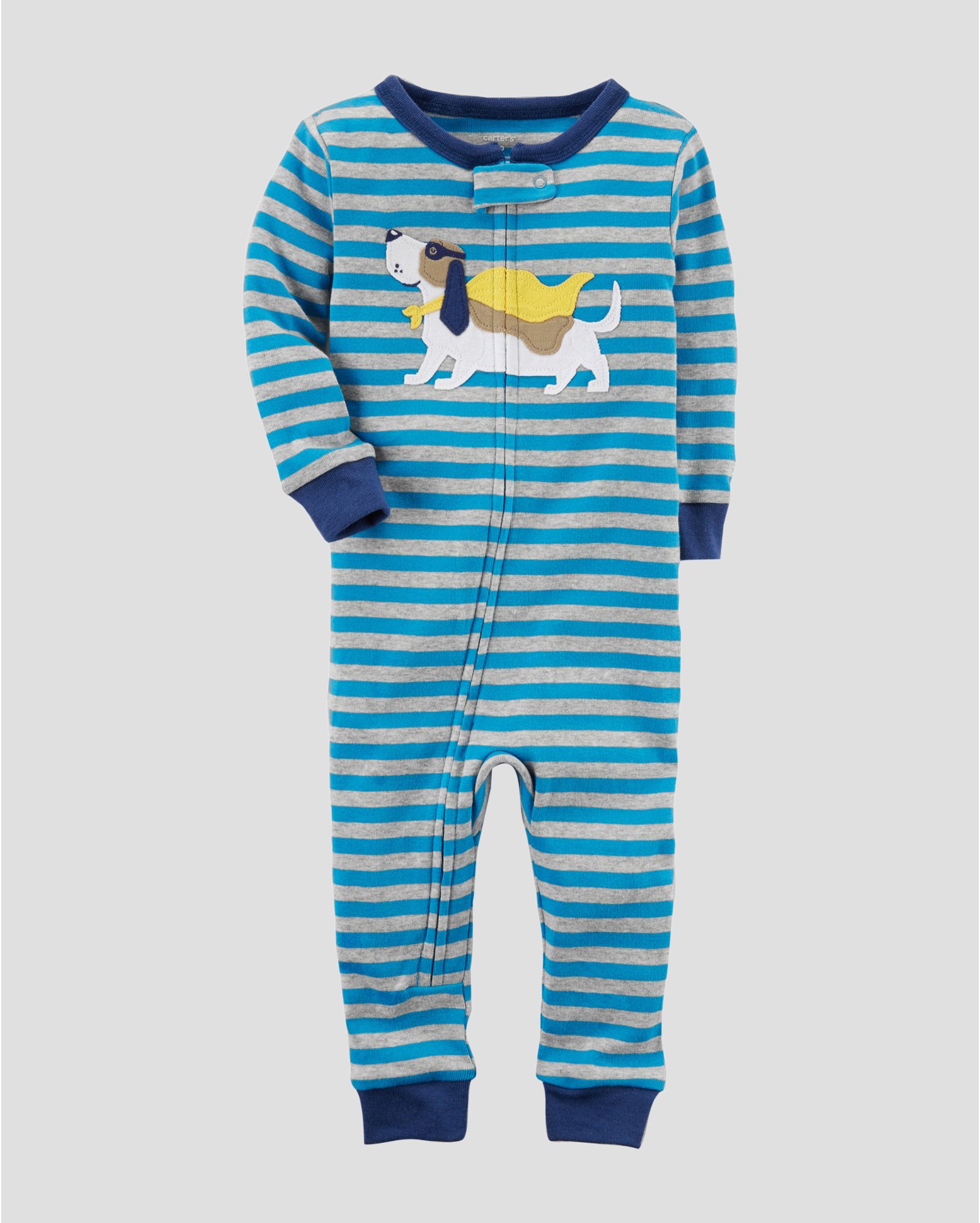 Riachuelo | Macacão Listrado Cachorrinho Carter's - Multicor