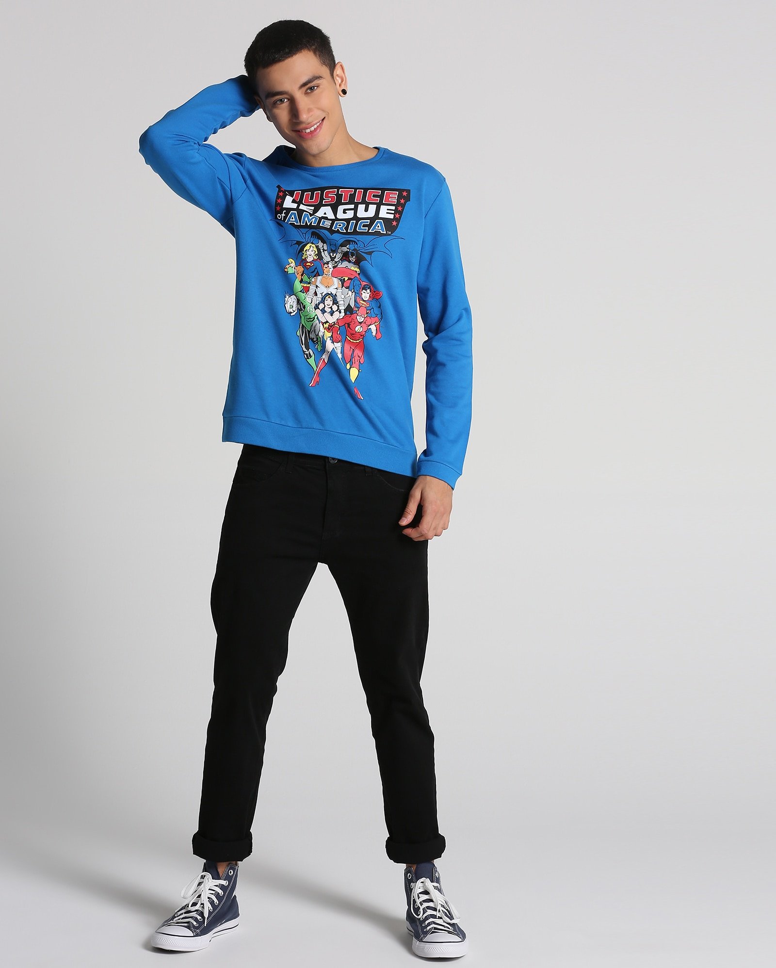 Riachuelo | Blusa Moletom Justice League