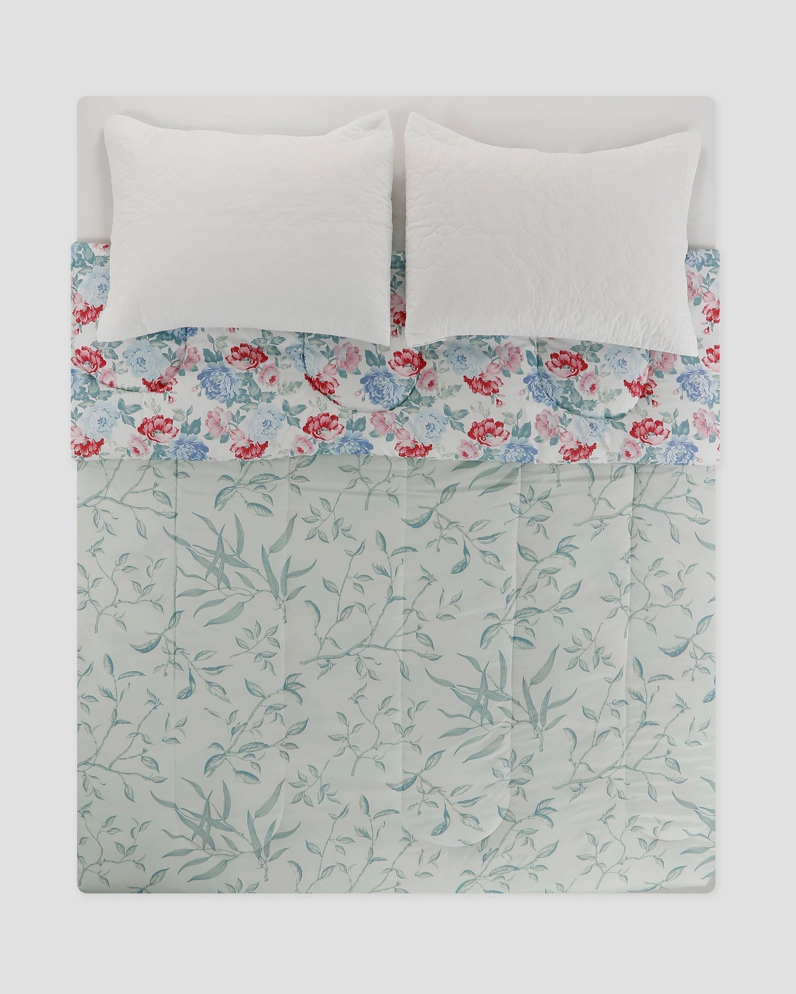 Riachuelo | Edredom Queen Microfibra Floral