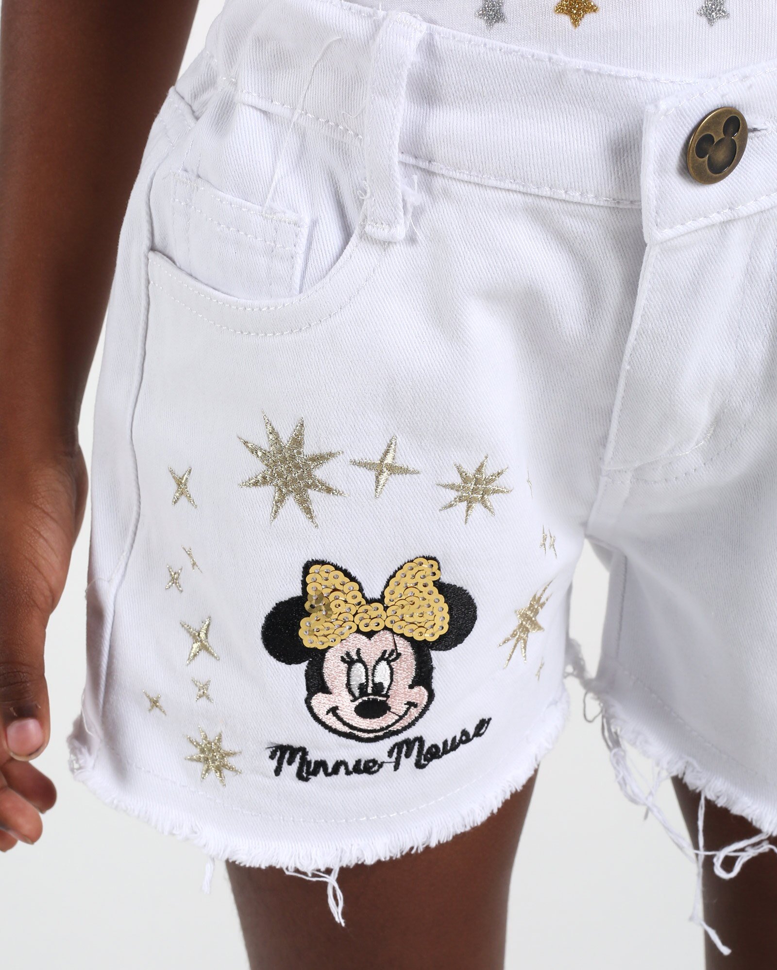 Riachuelo | Short Jeans Minnie Disney Clássicos