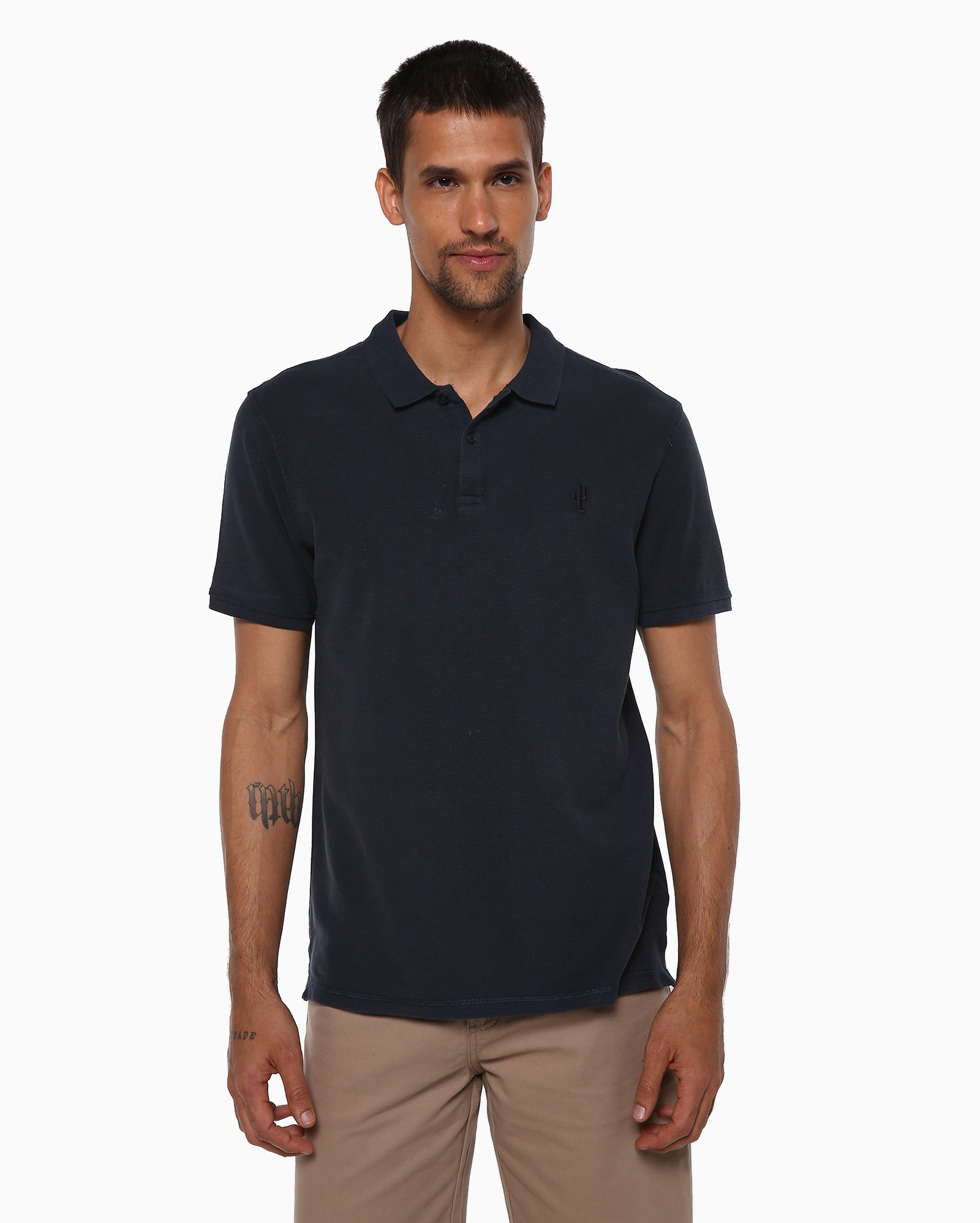 Riachuelo | Polo Piquê - Azul Marinho - Azul-marinho