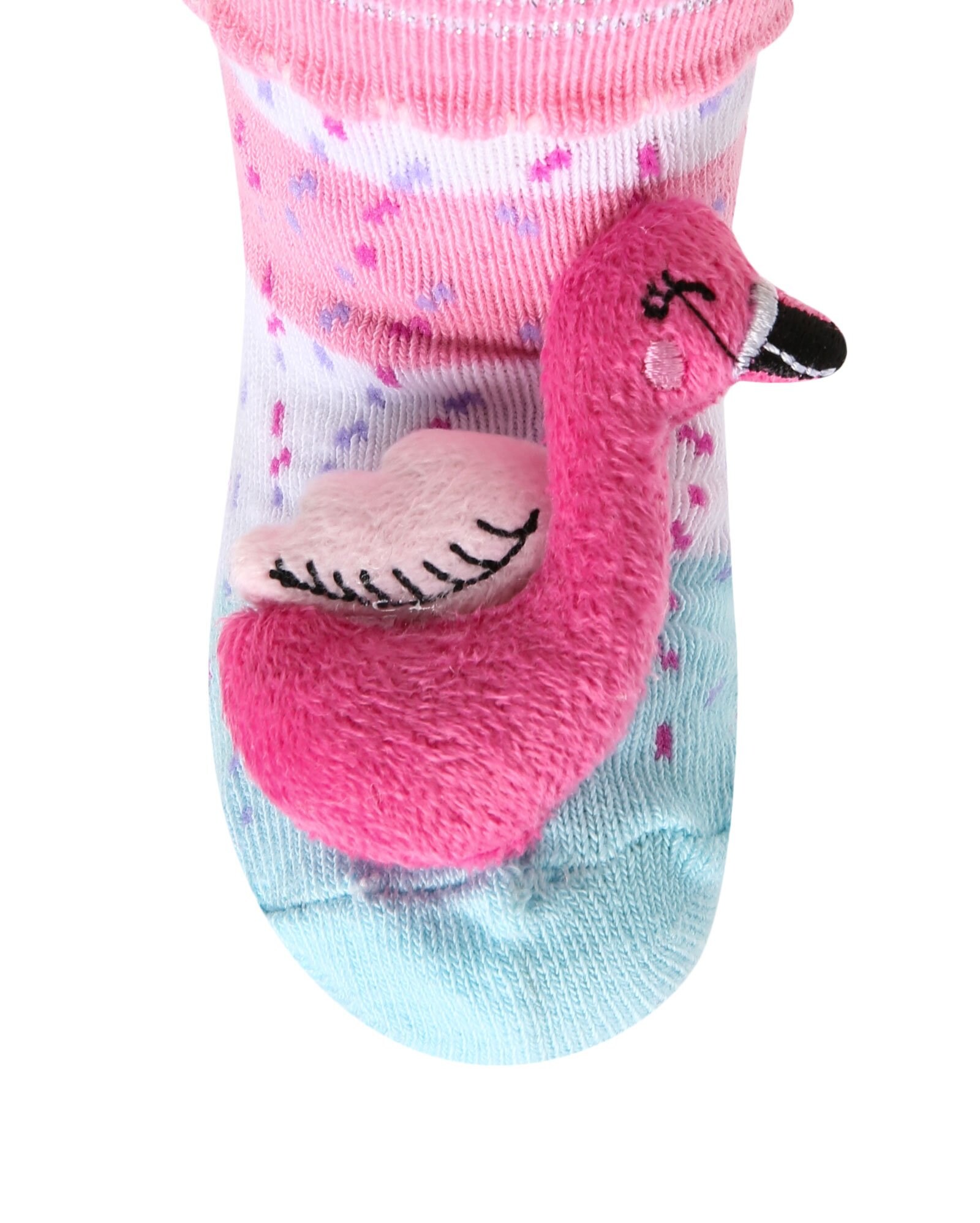 Riachuelo | Meia Cano Longo Antiderrapante Patinho