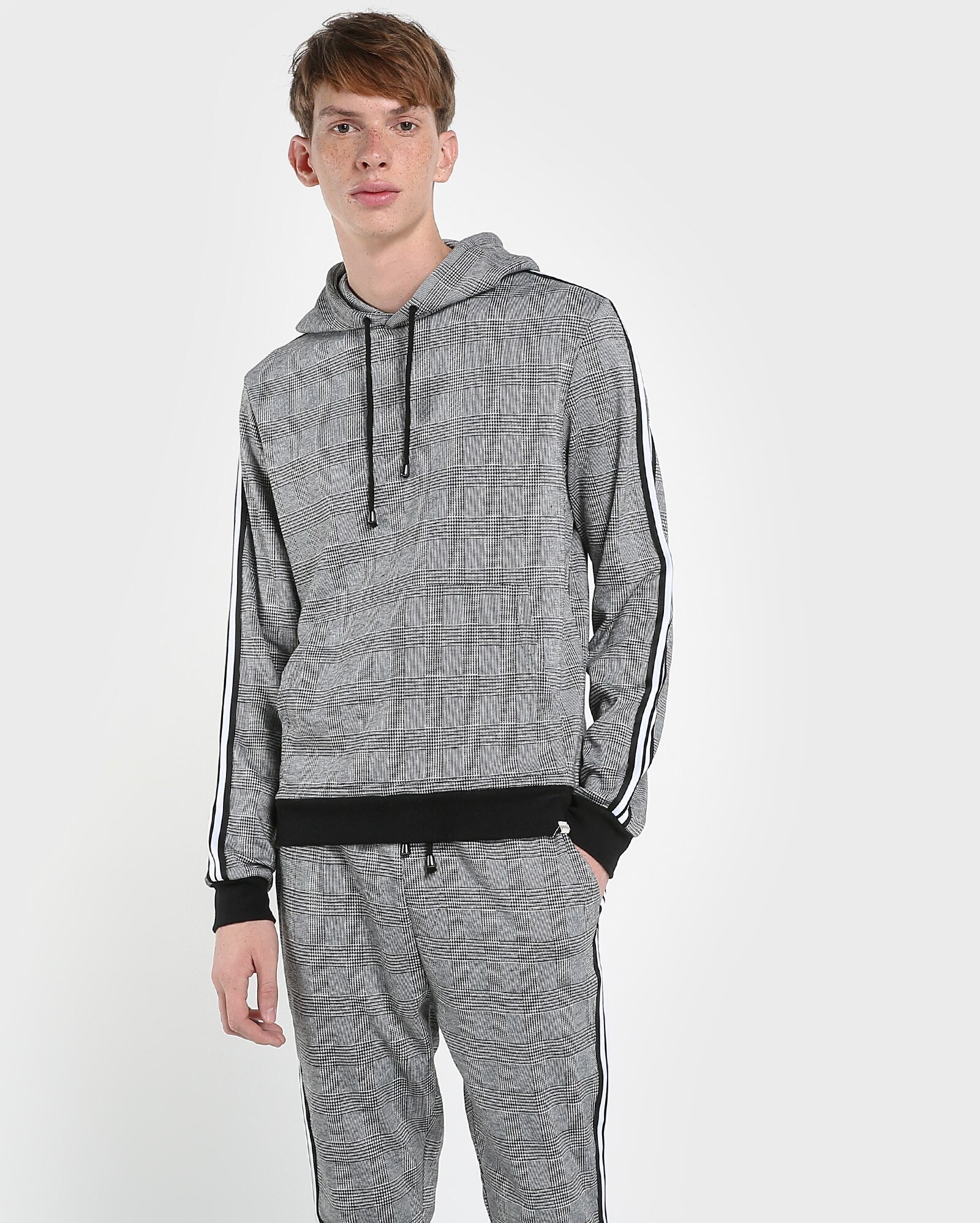 Riachuelo | Moletom Capuz Príncipe de Gales