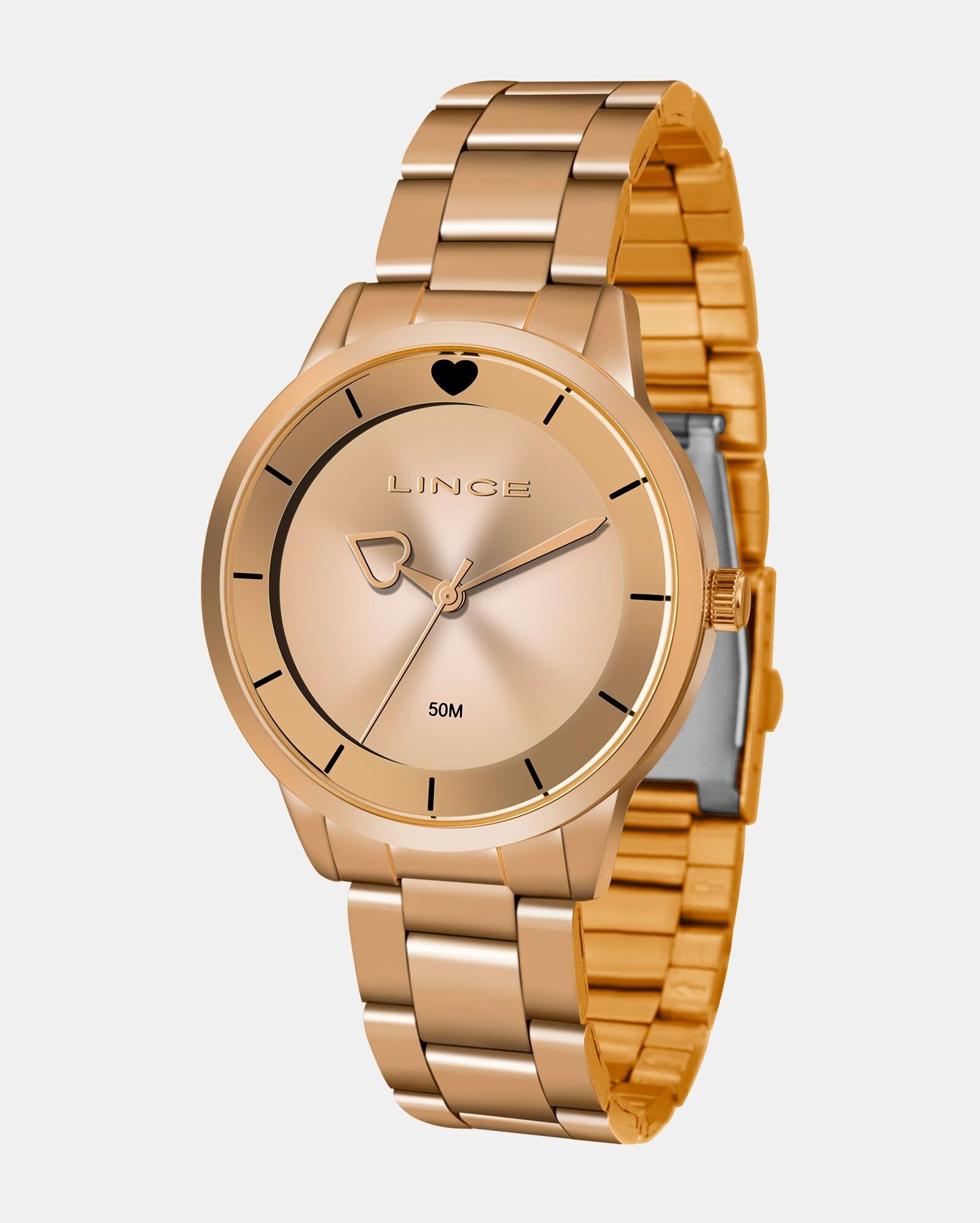 Riachuelo | Relógio Feminino Aço 5ATM Lince