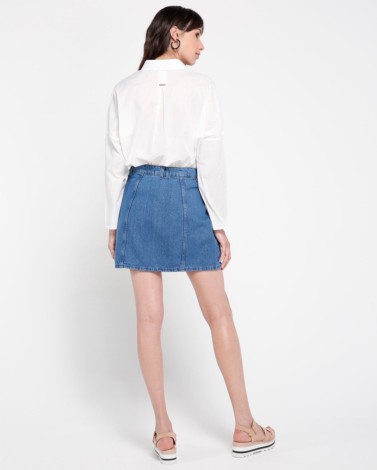 Riachuelo | Camisa Bolso - Branco