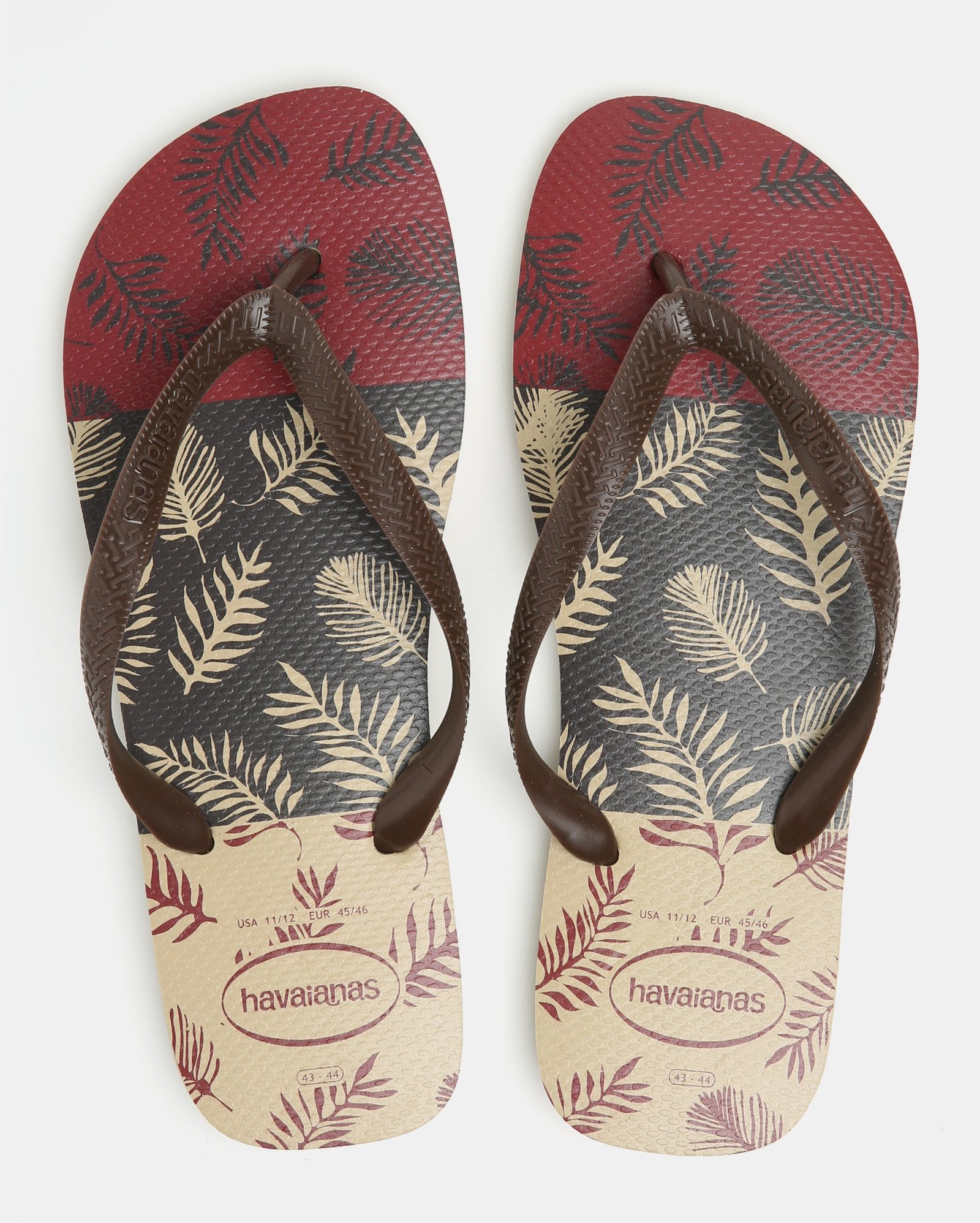 Riachuelo | Chinelo Tropical Aloha Havaianas - Marrom