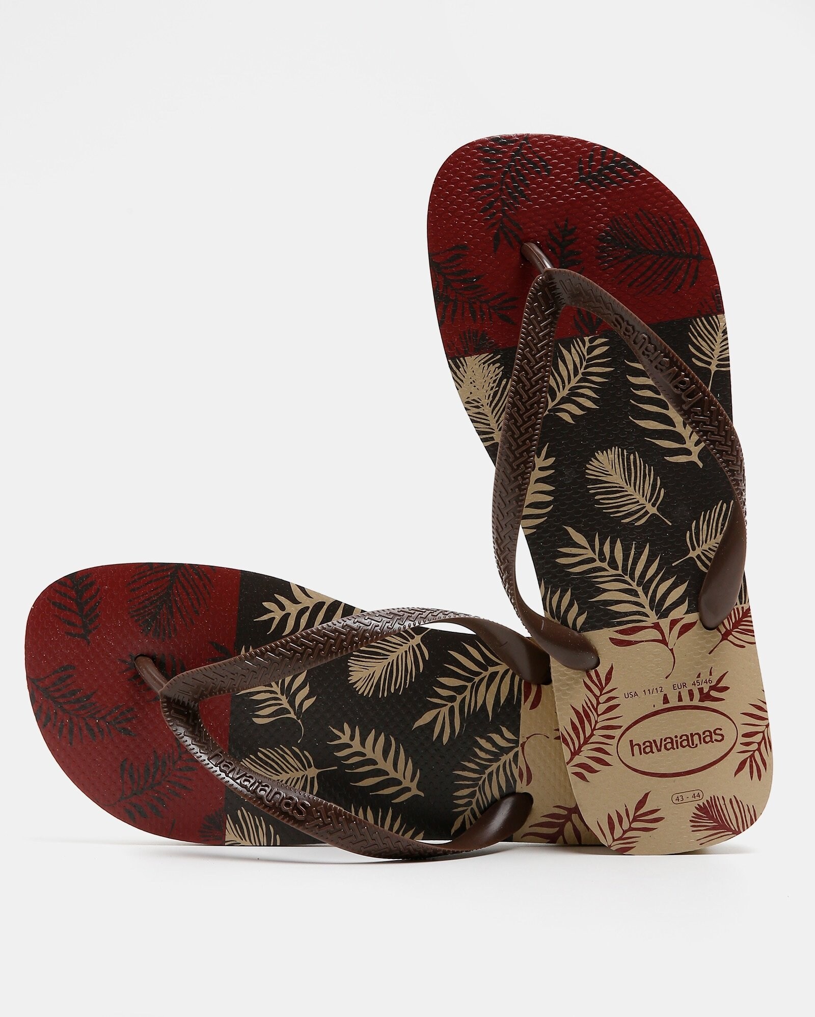 Riachuelo | Chinelo Tropical Aloha Havaianas - Marrom