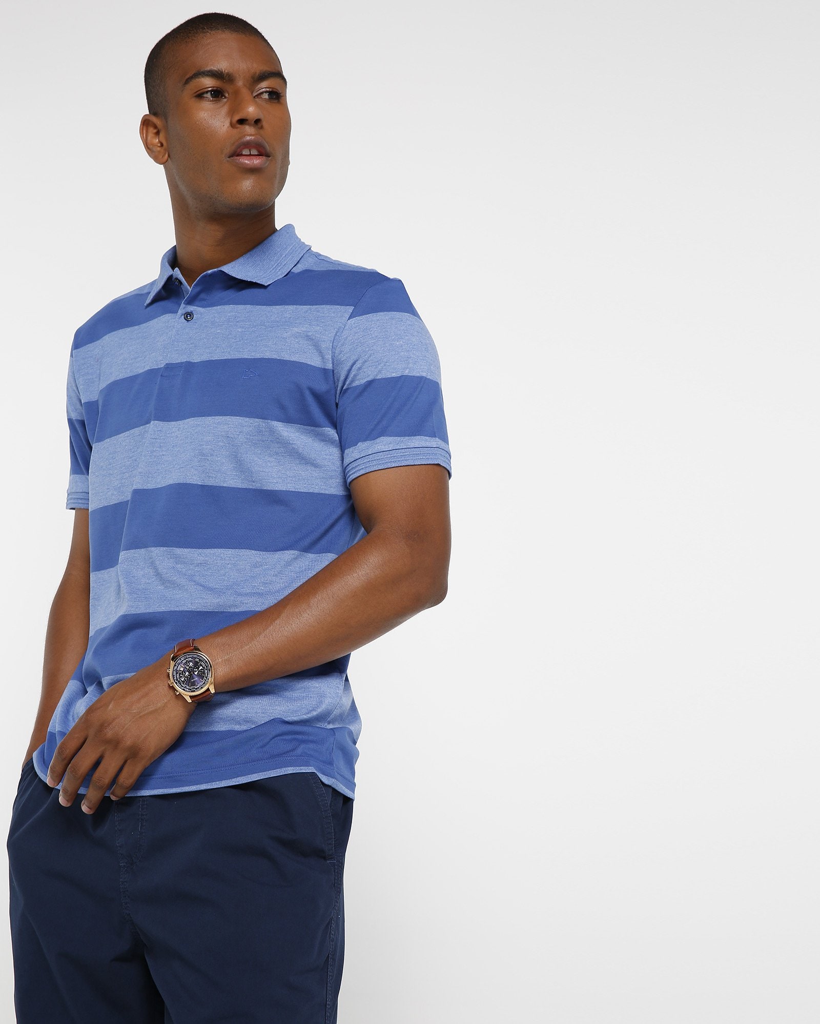 Riachuelo | Camisa Polo Regular Fit Listrada