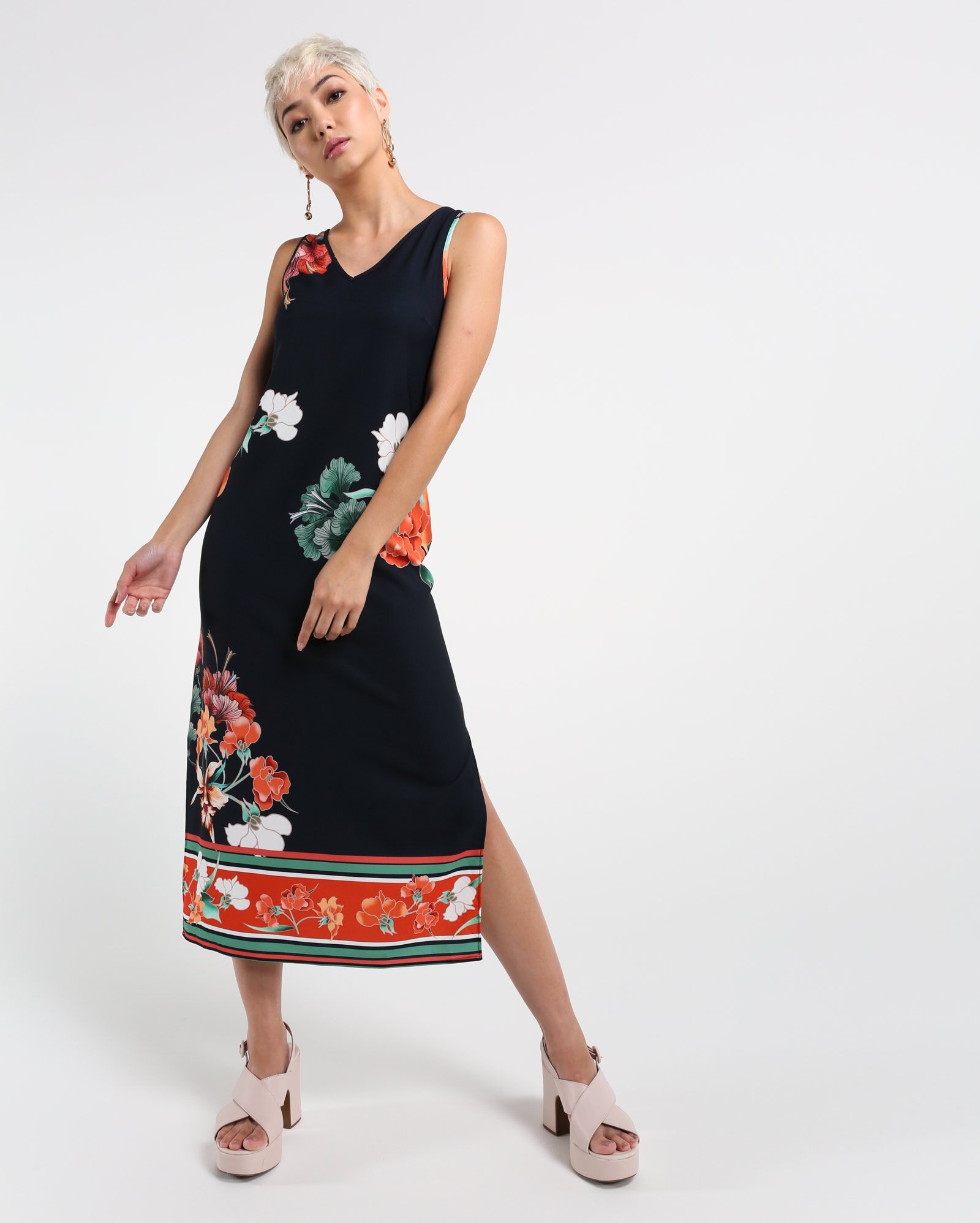 Riachuelo | Vestido Midi Floral