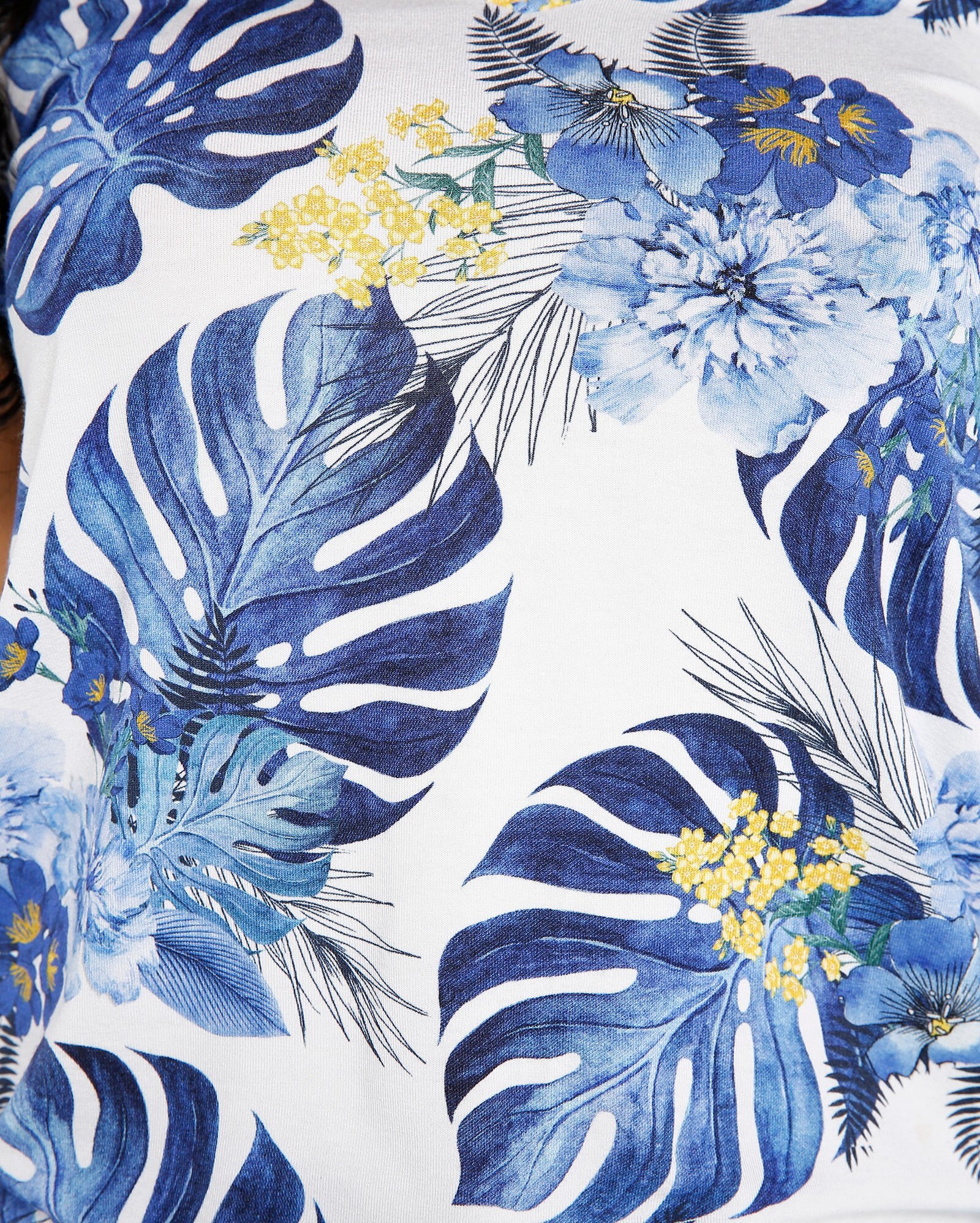 Riachuelo | Blusa Malha Floral - Branco