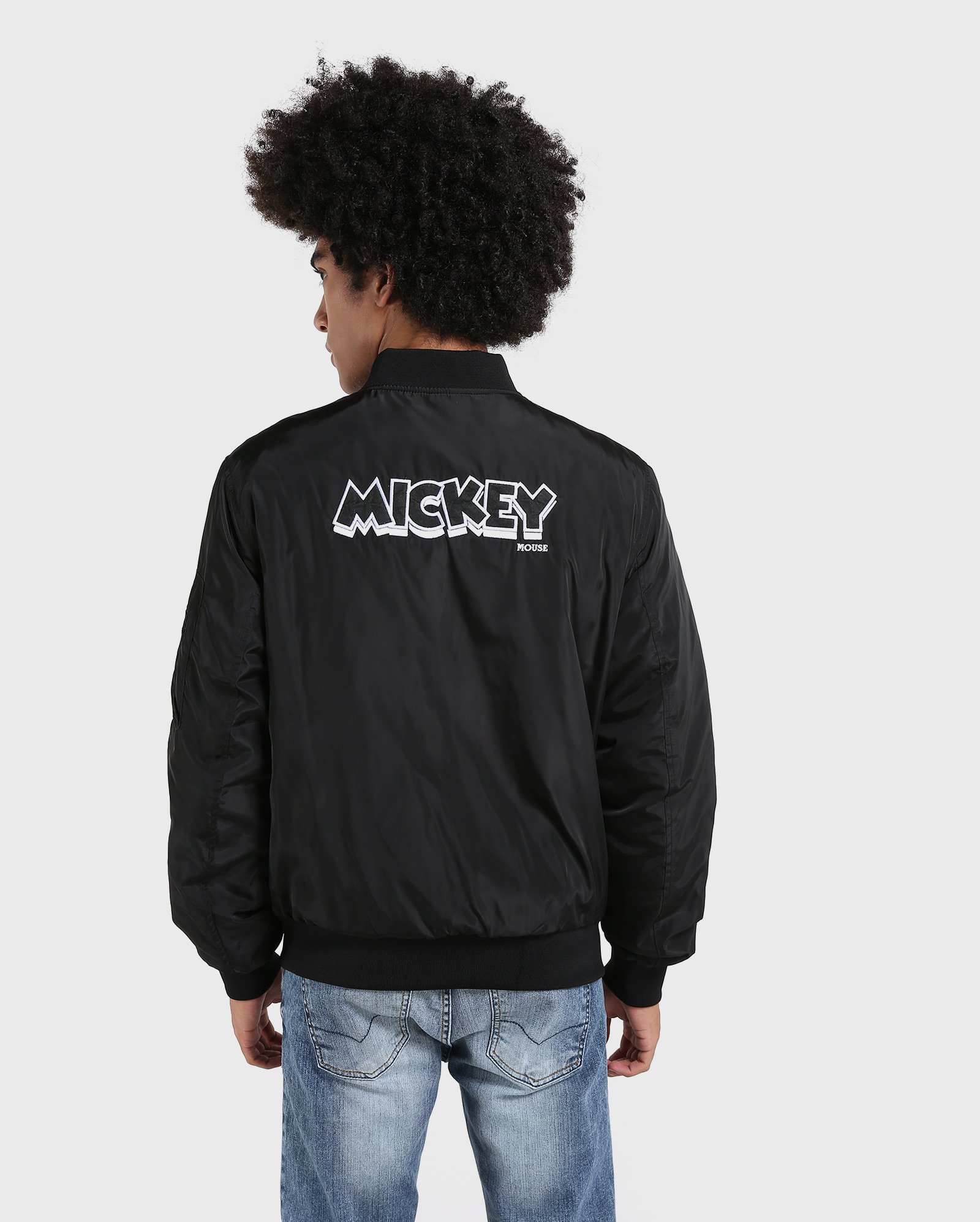 Riachuelo | Jaqueta Bomber Mickey Mouse Disney - Preto
