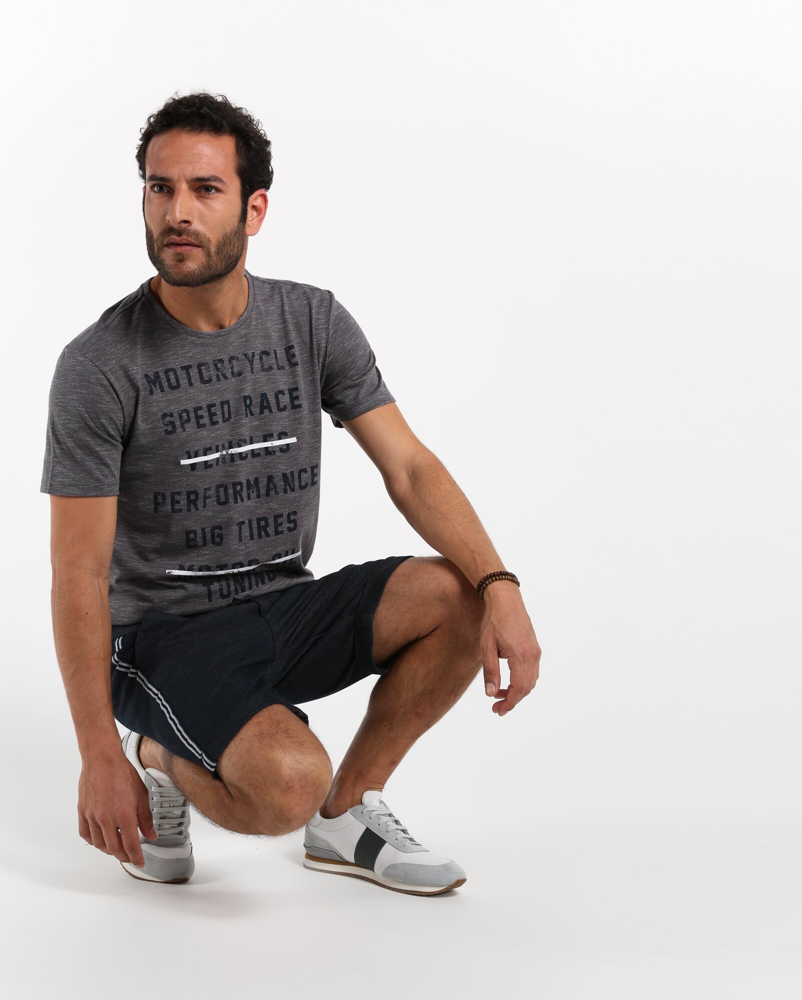 Riachuelo | Camiseta Malha Flamê - Cinza