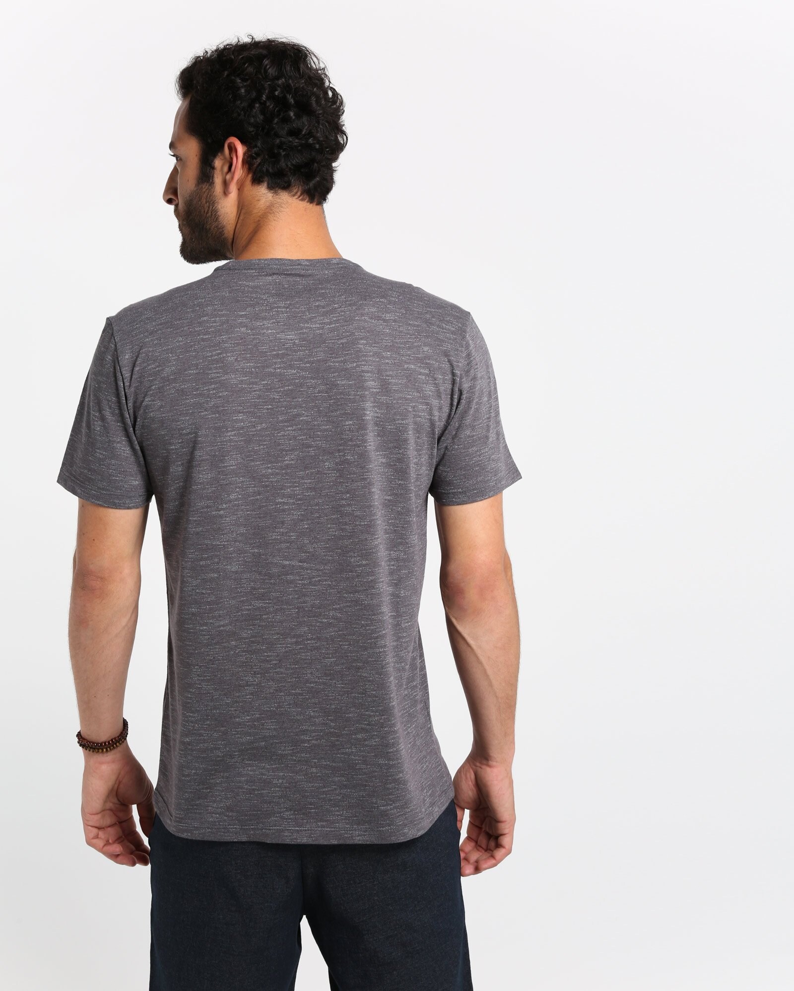 Riachuelo | Camiseta Malha Flamê - Cinza