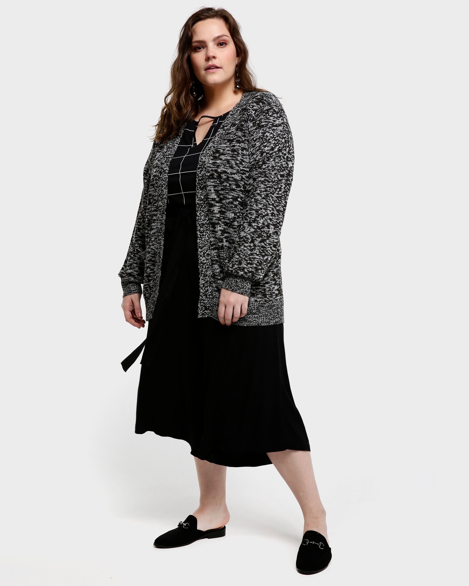Riachuelo | Cardigan Plus Size Tricot Aberto