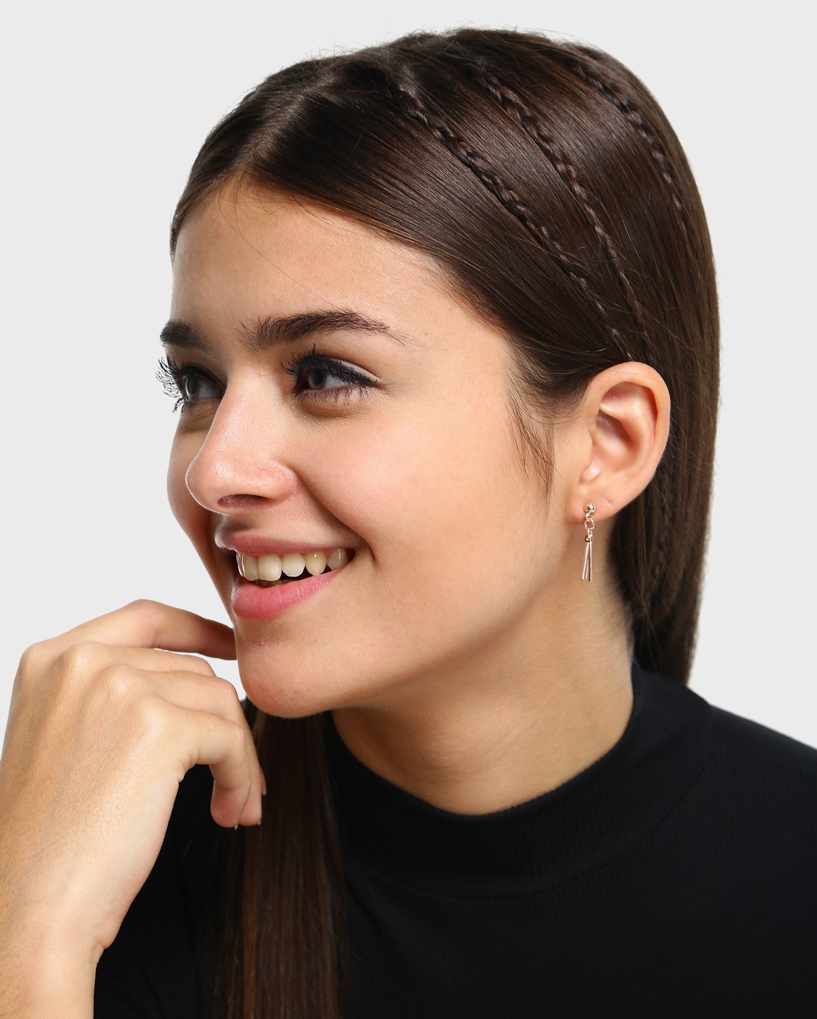 Riachuelo | Kit Brinco 6 Pares Mini Rose Gold