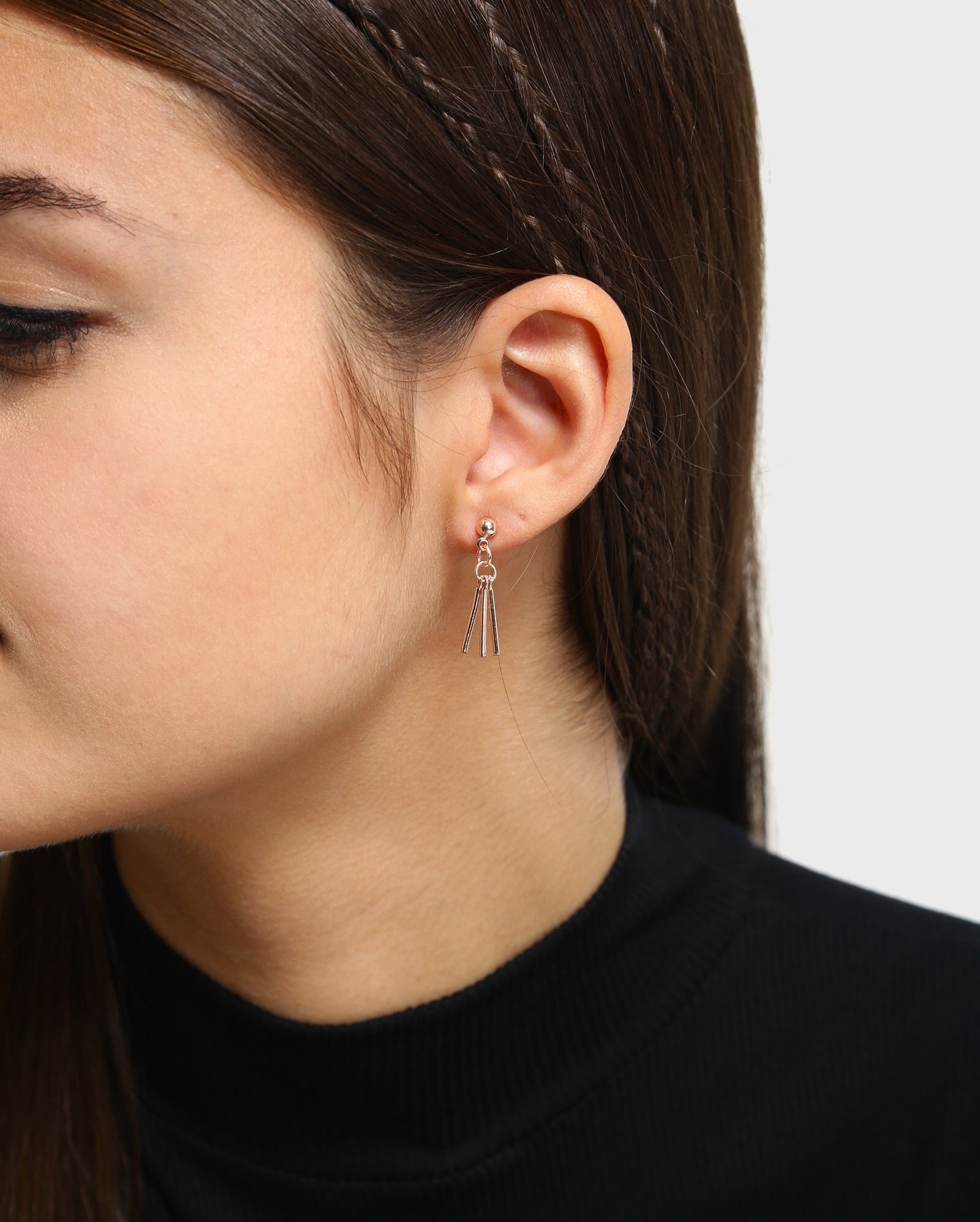 Riachuelo | Kit Brinco 6 Pares Mini Rose Gold