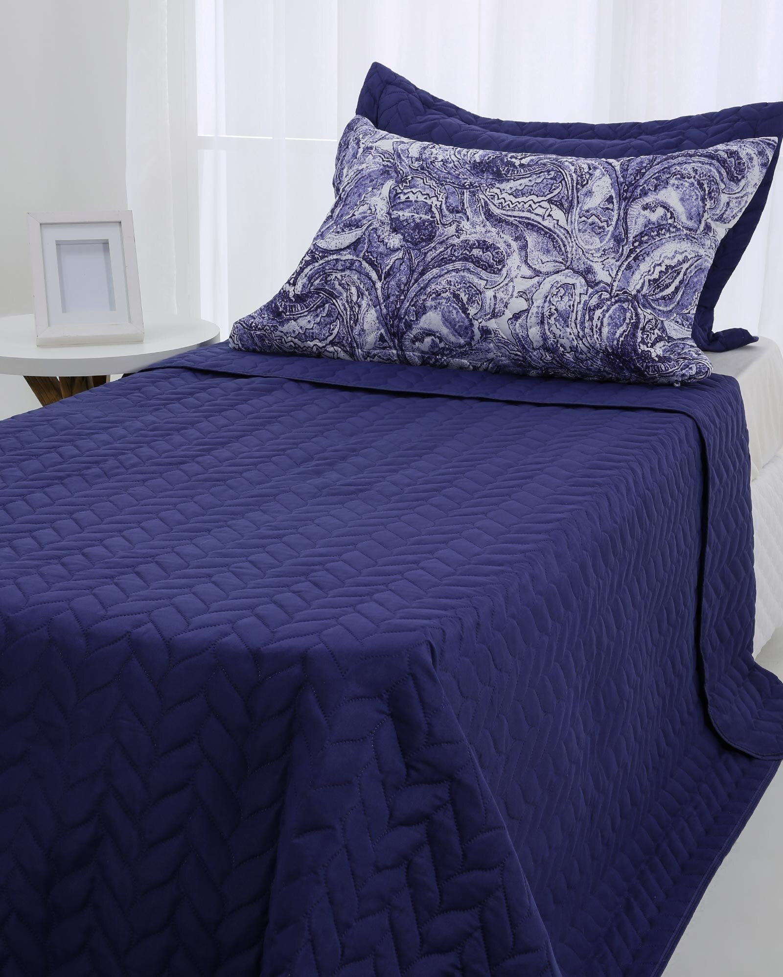 Riachuelo | Kit Colcha Solteiro Ultrasonic Dupla Face