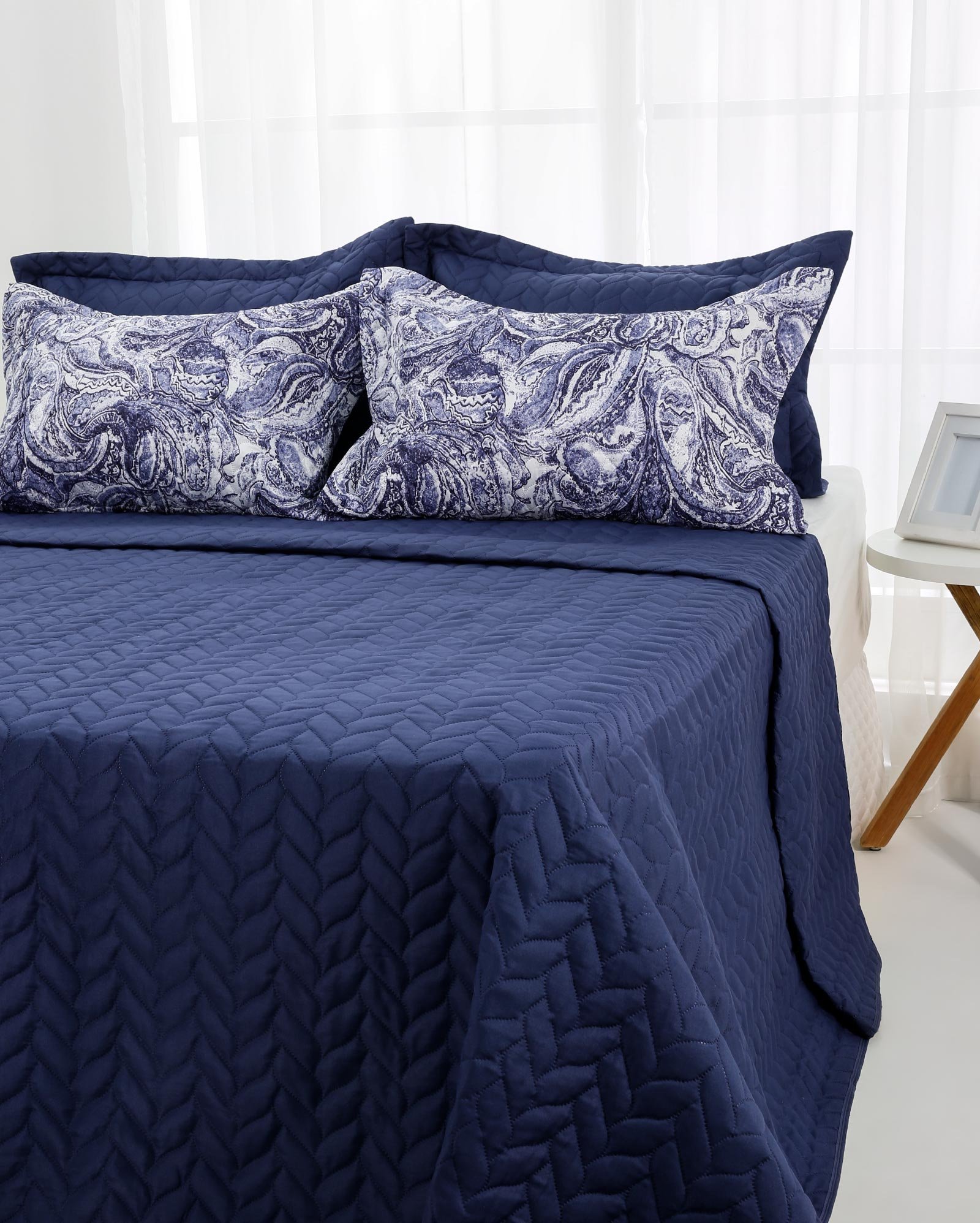 Riachuelo | Kit Colcha Queen Ultrasonic Dupla Face