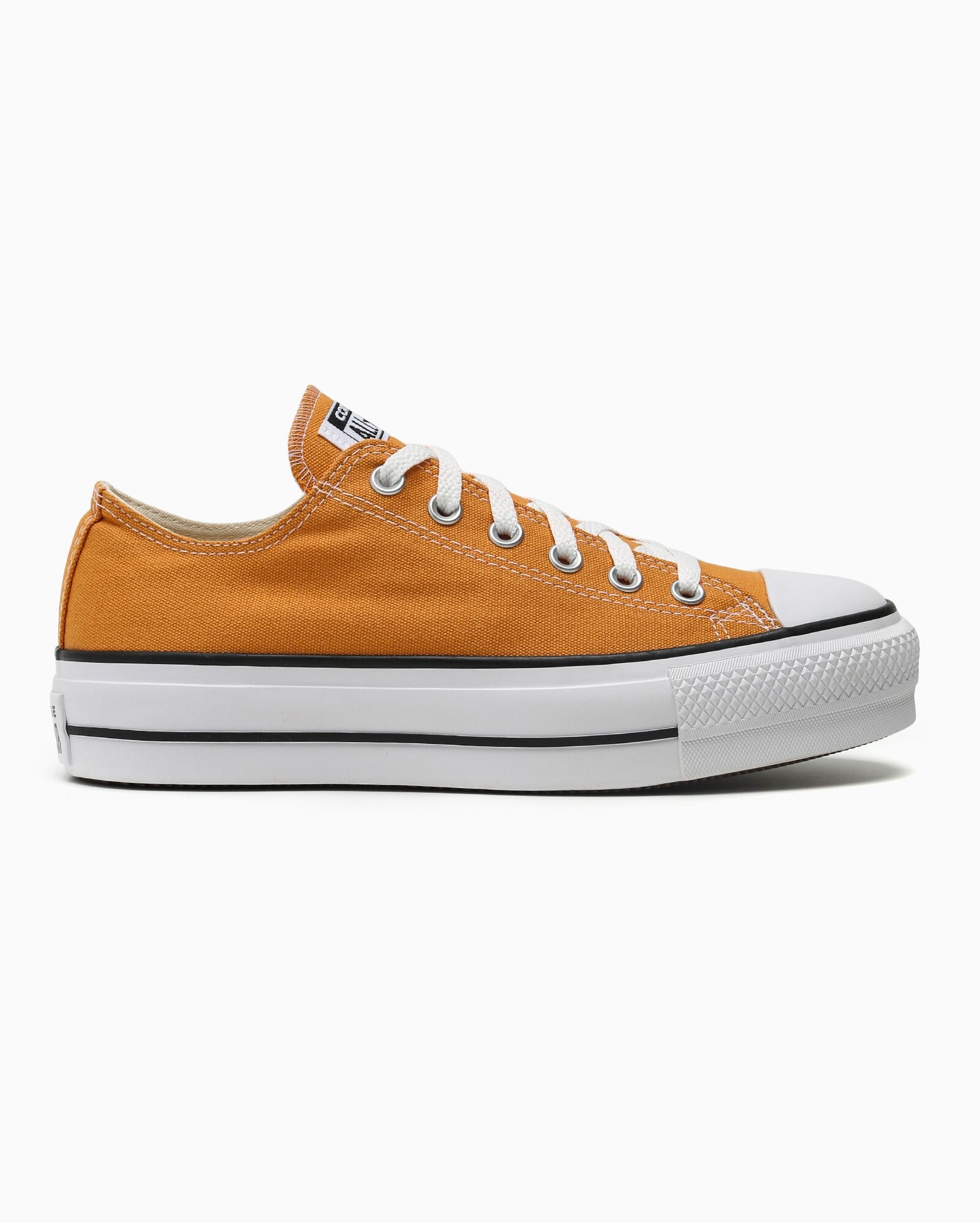 Riachuelo | Tênis Converse All Star Chuck Taylor Flatform Tecido - Amarelo