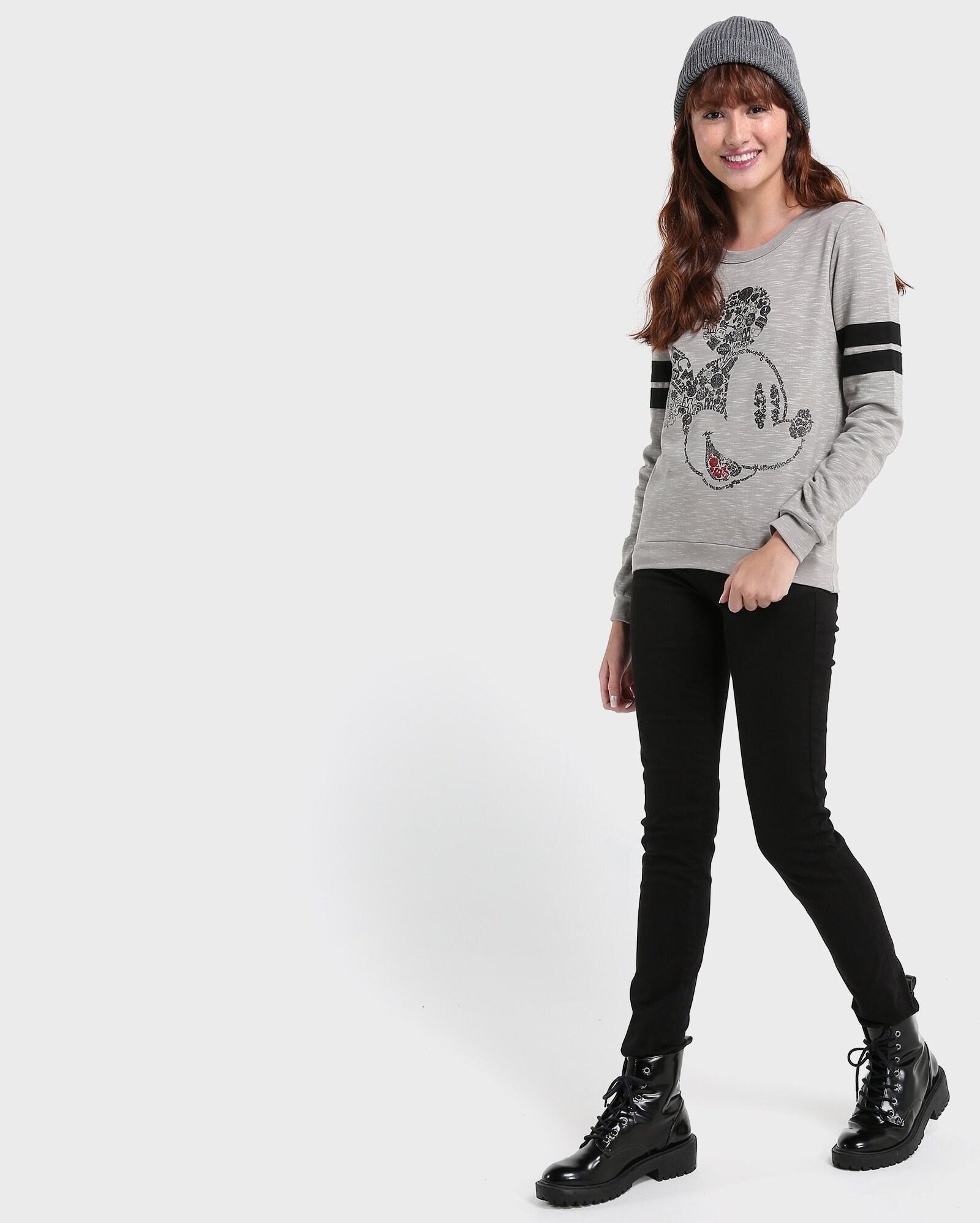 Riachuelo | Blusa Moletom Disney Clássicos - Cinza
