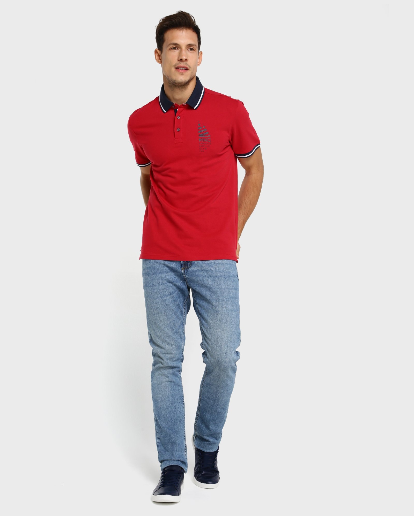 Riachuelo | Polo Monaco - Vermelho