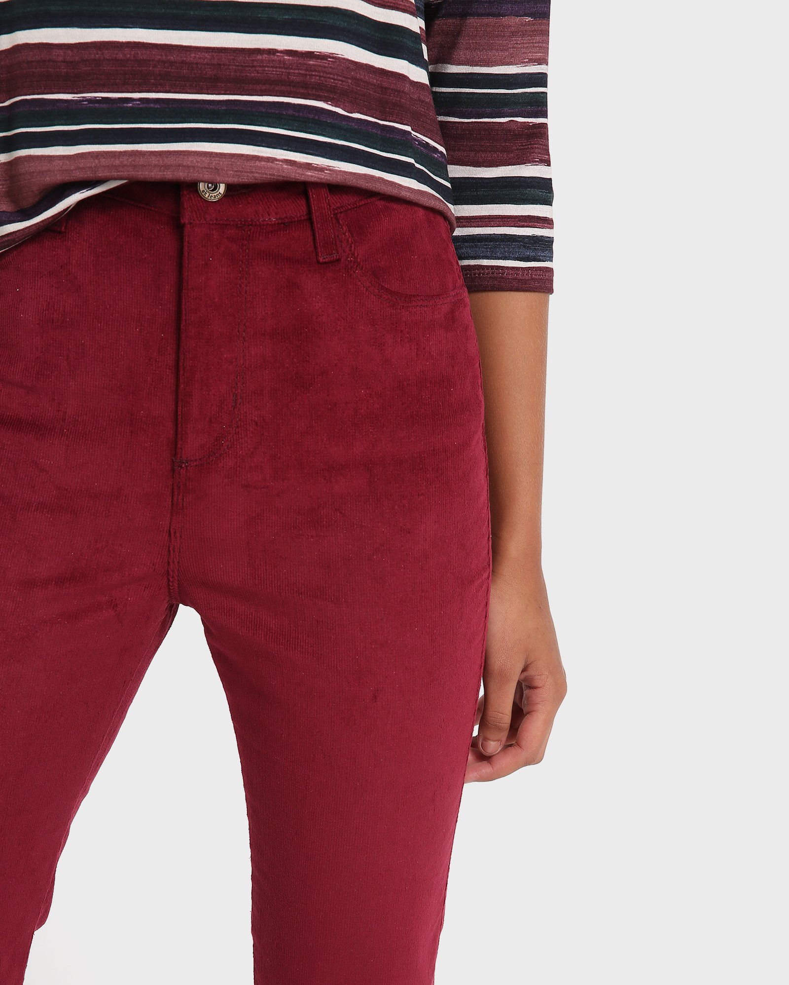 Riachuelo Calça Veludo Cotelê Reta