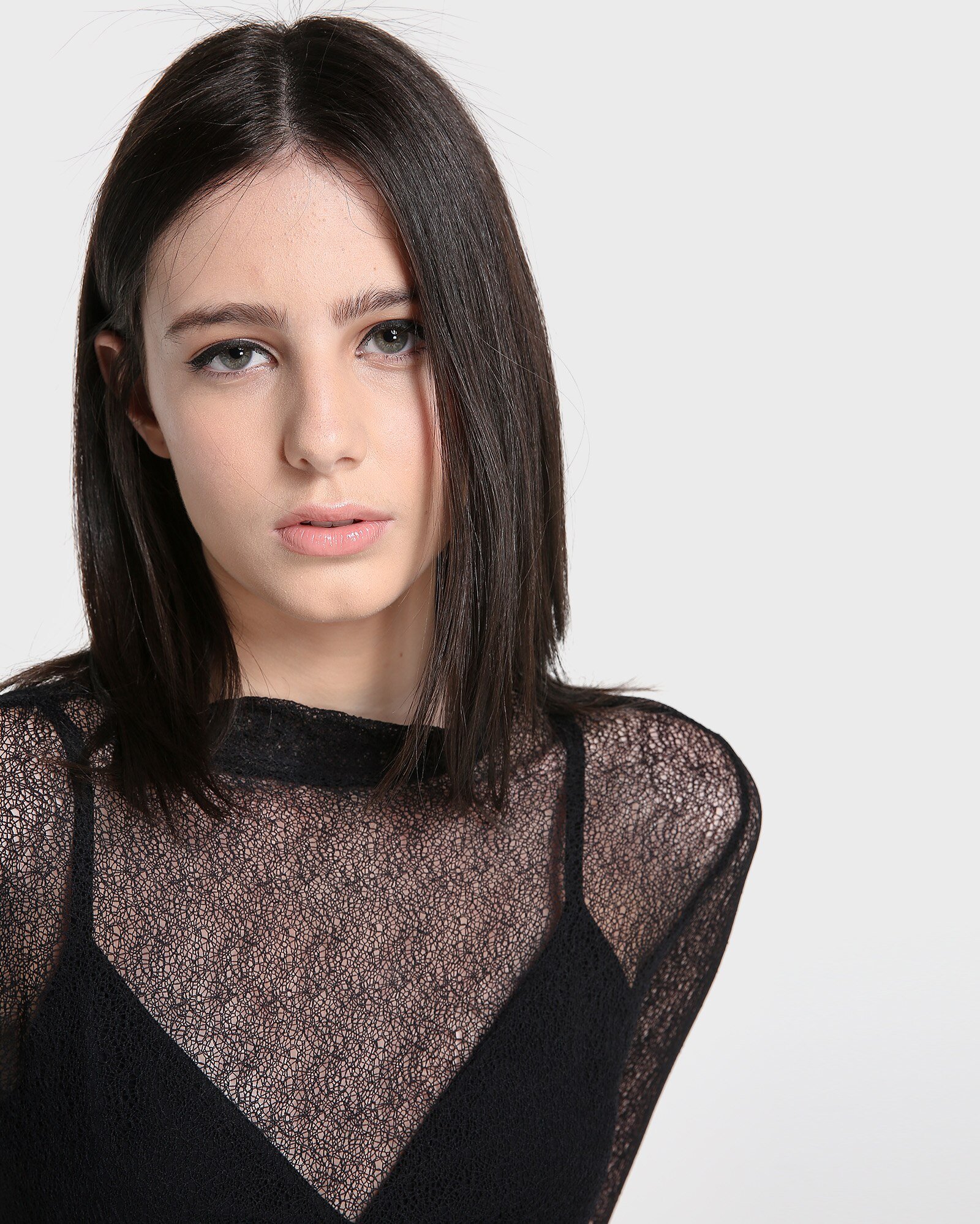 Riachuelo | Blusa Transparente Gola Alta