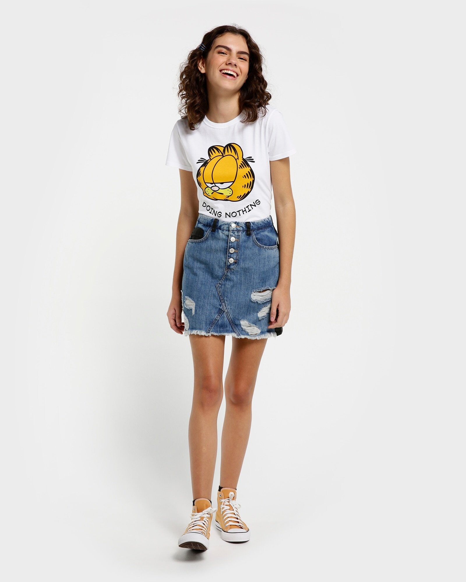 Riachuelo | Camiseta Doing Nothing Garfield