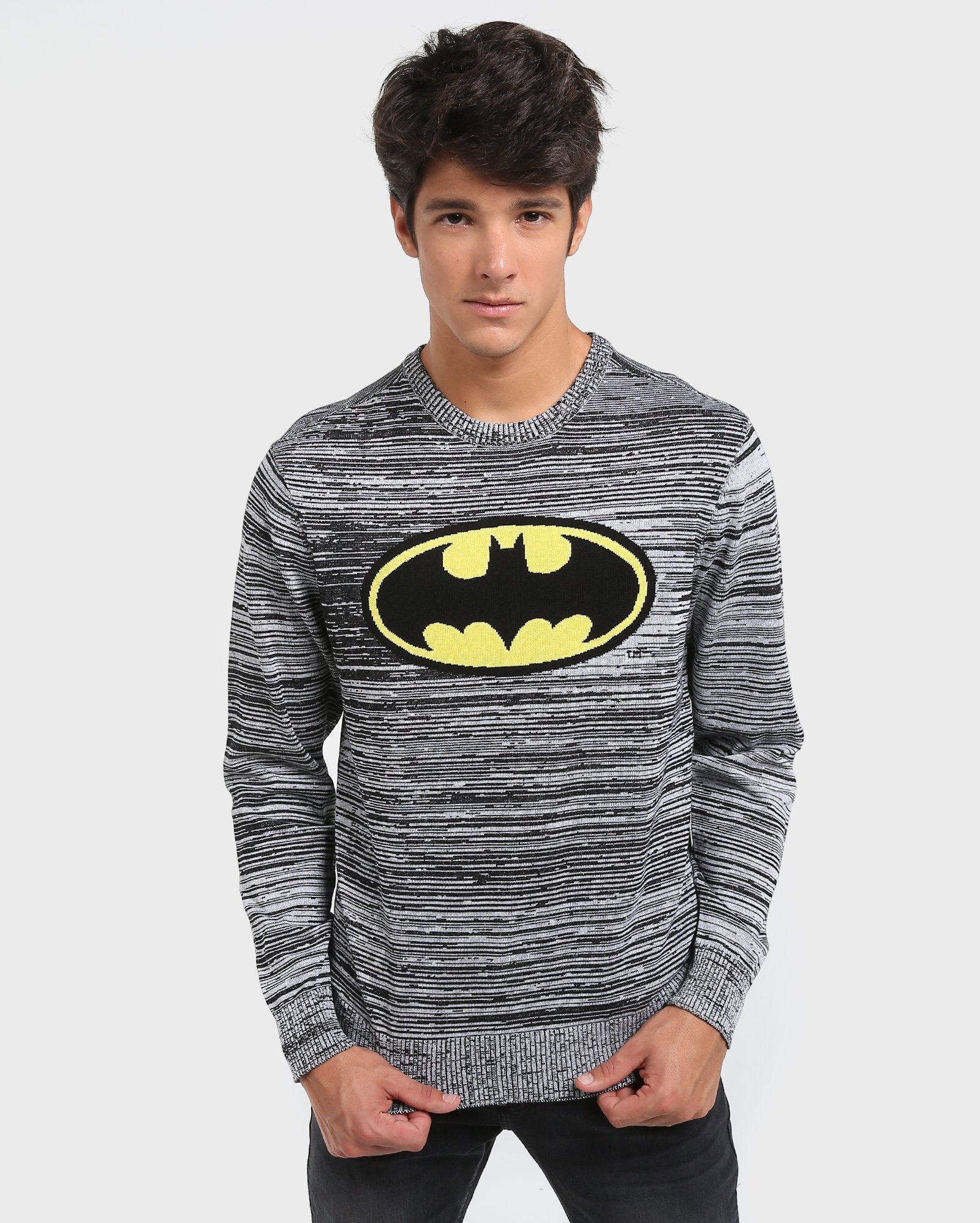 Riachuelo | Suéter Alongado Batman - Preto