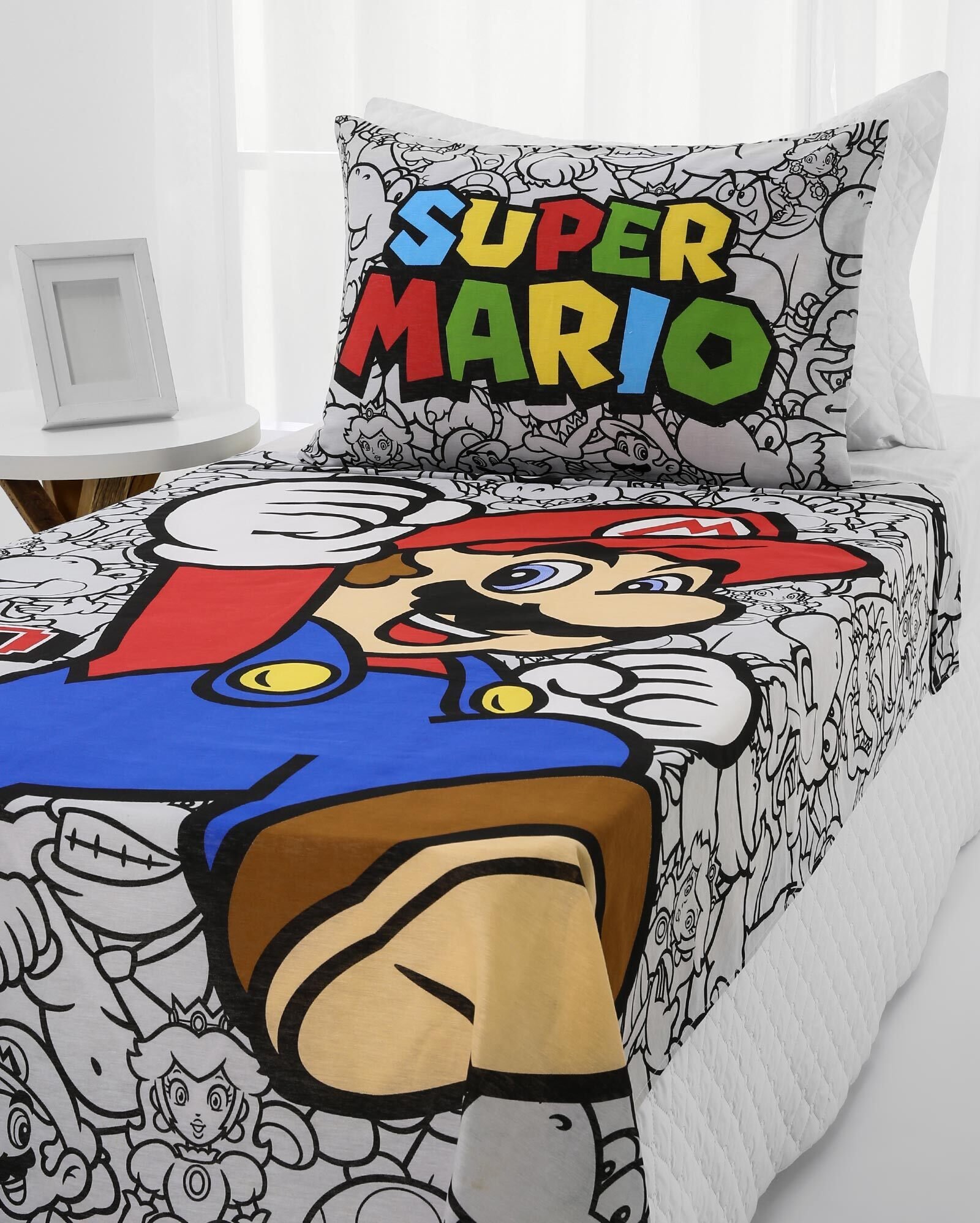 Riachuelo | Jogo De Cama Infantil Super Mario Bros