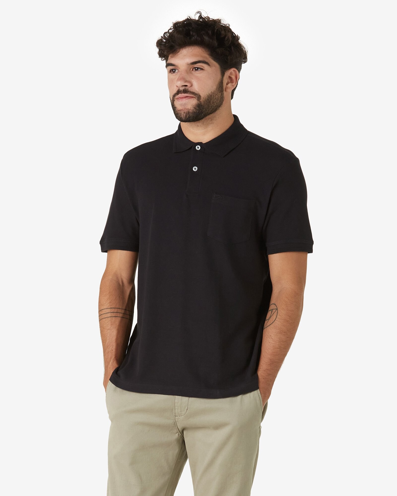 Riachuelo | Polo Básica Bolso - Preto