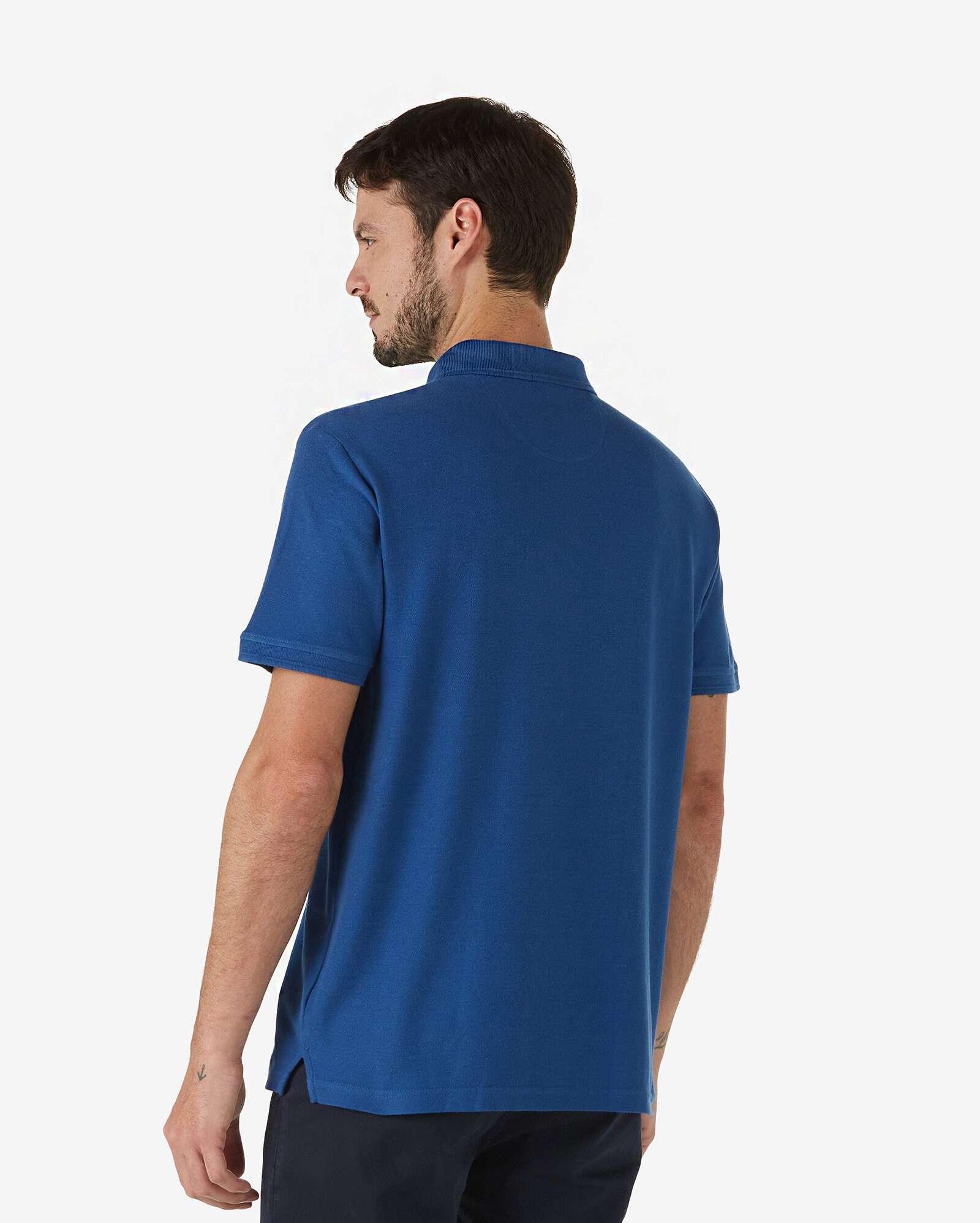 Riachuelo | Camisa Polo Básica Bolso - Azul Royal