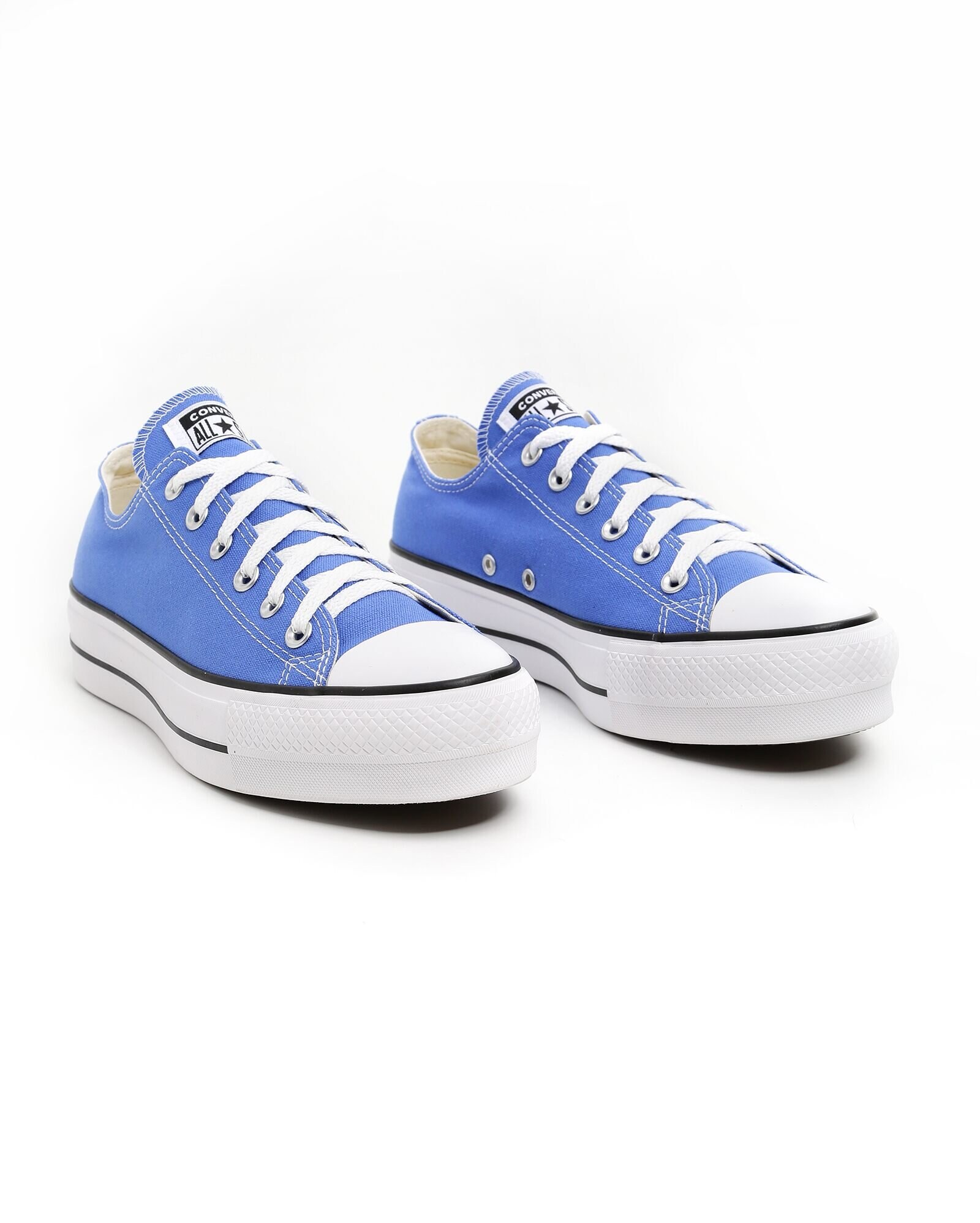 Riachuelo | Tênis Converse All Star Chuck Taylor Flatform Lona - Azul