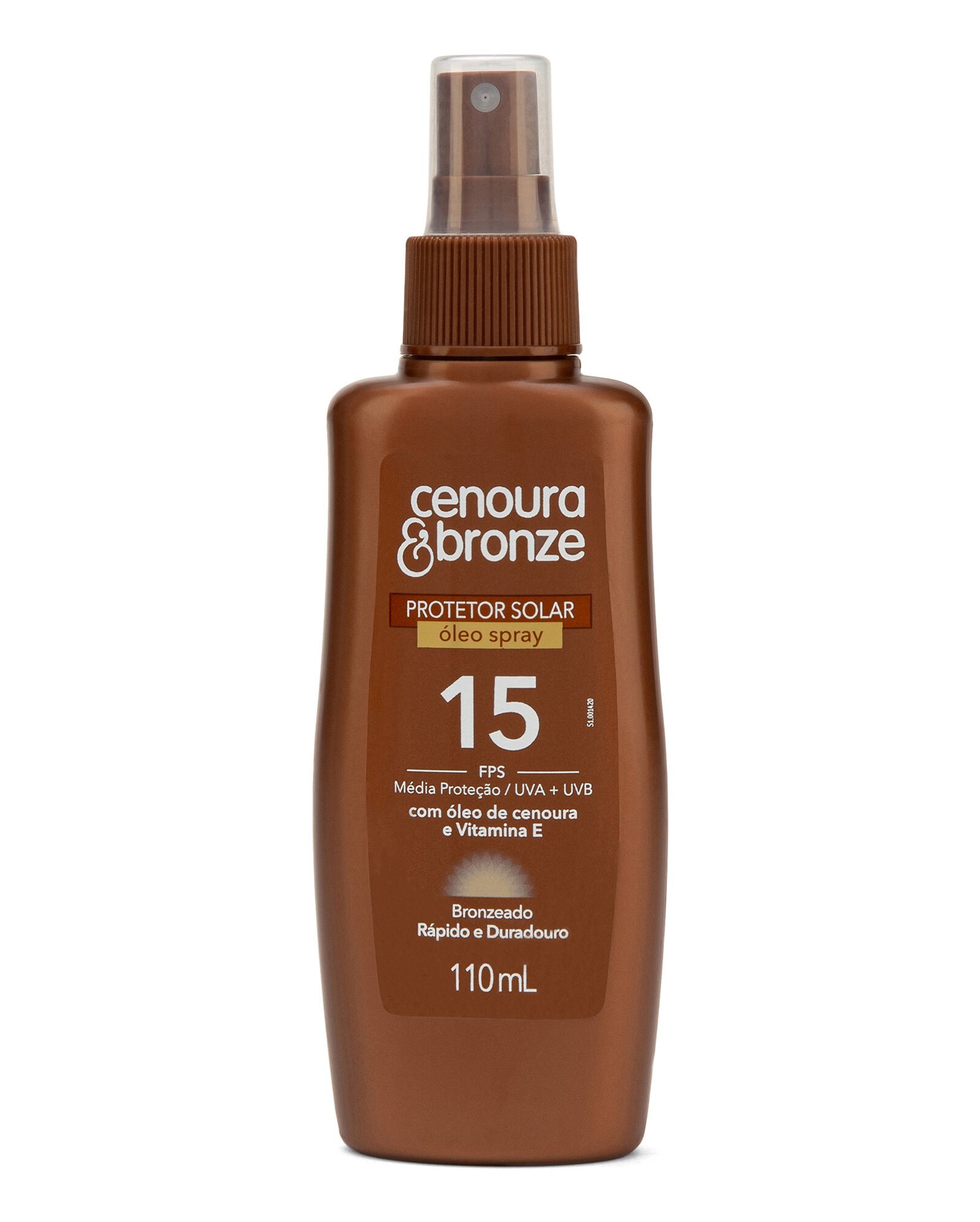 Riachuelo | Bronzeador corporal em spray FPS15 110ml | Cenoura & Bronze