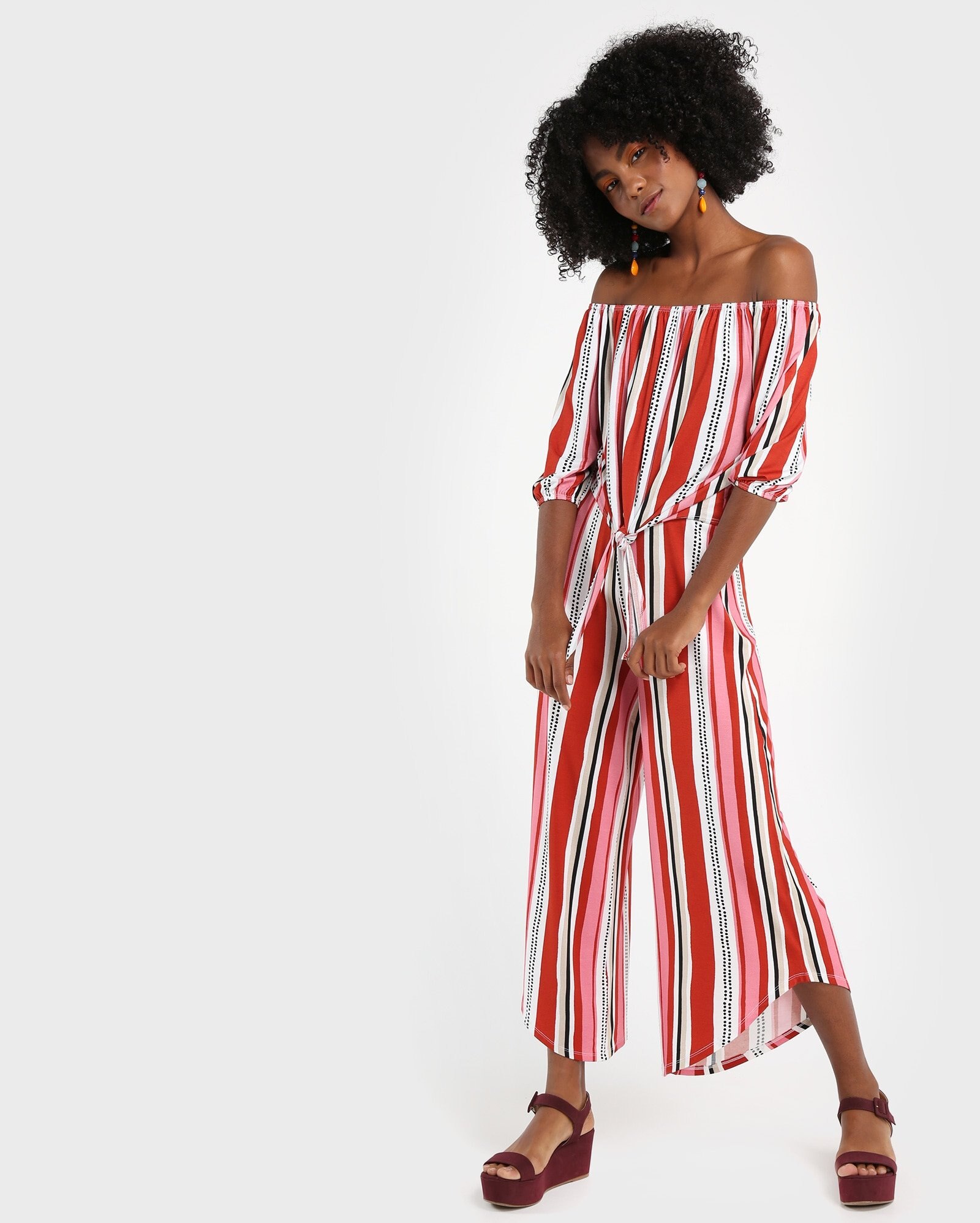 Riachuelo | Blusa Ciganinha Amarração - Multicor