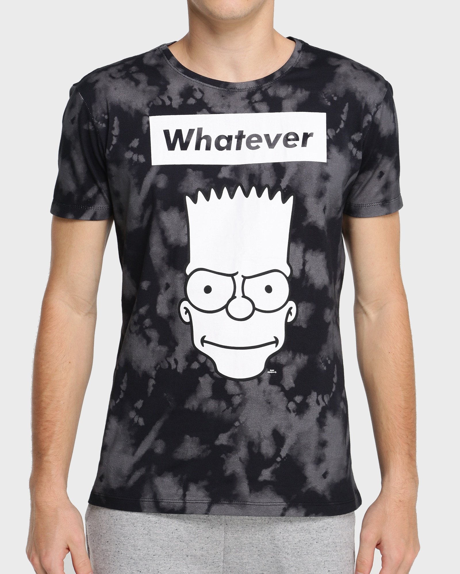 Riachuelo | Camiseta Bart Simpson Whatever - Preto