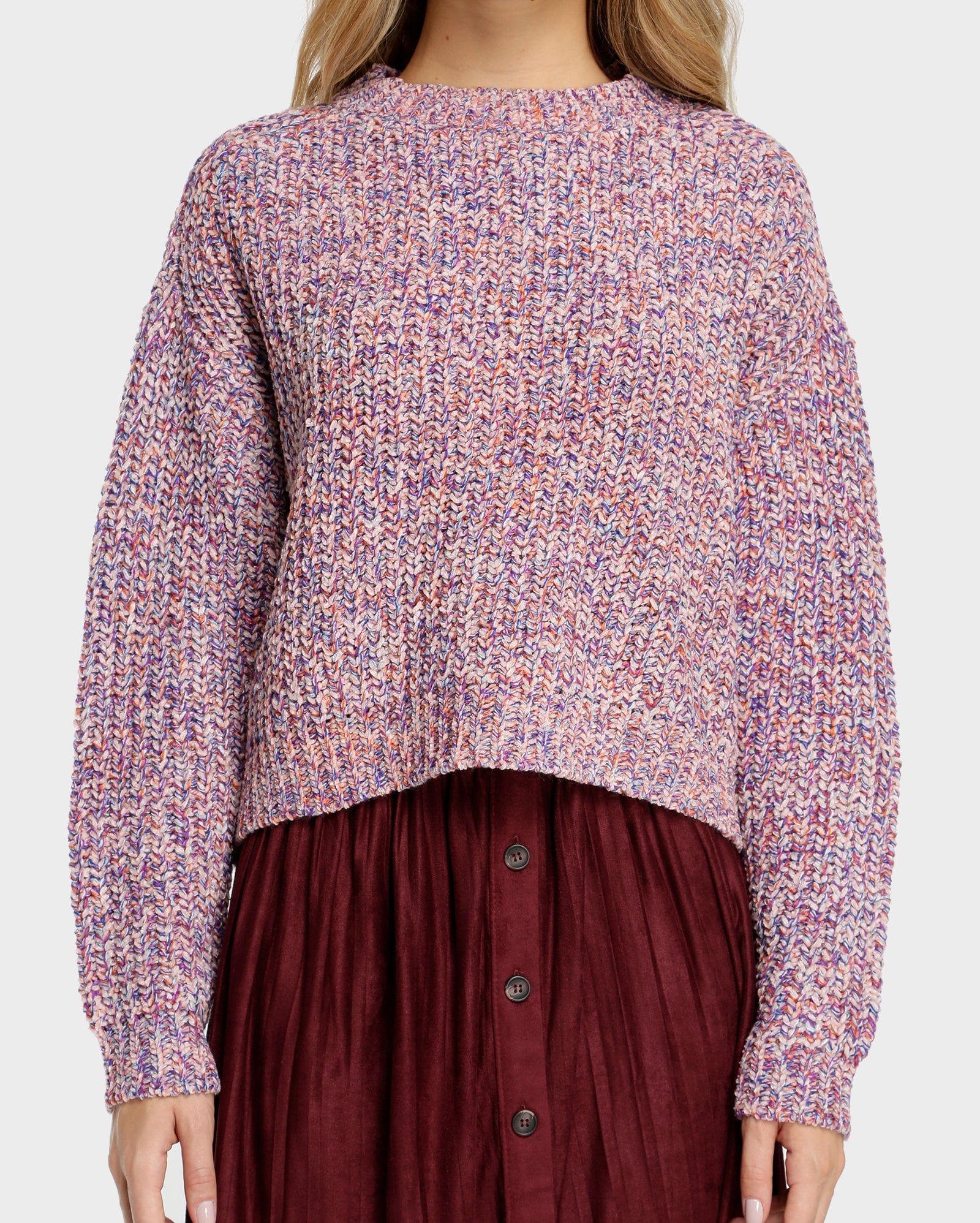Riachuelo | Suéter Feminino Tricot Colorido