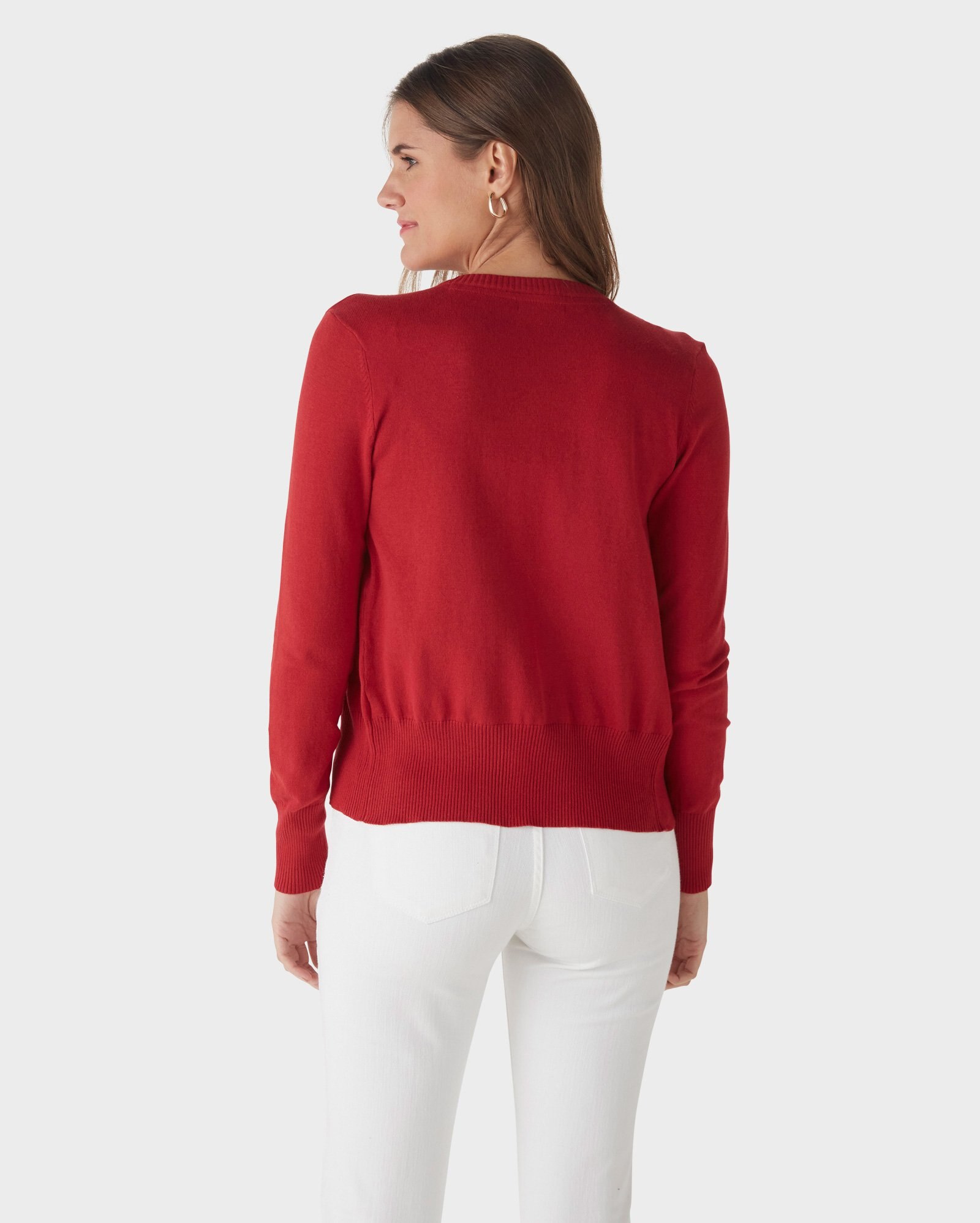 Riachuelo | Cardigan Tricot - Vermelho
