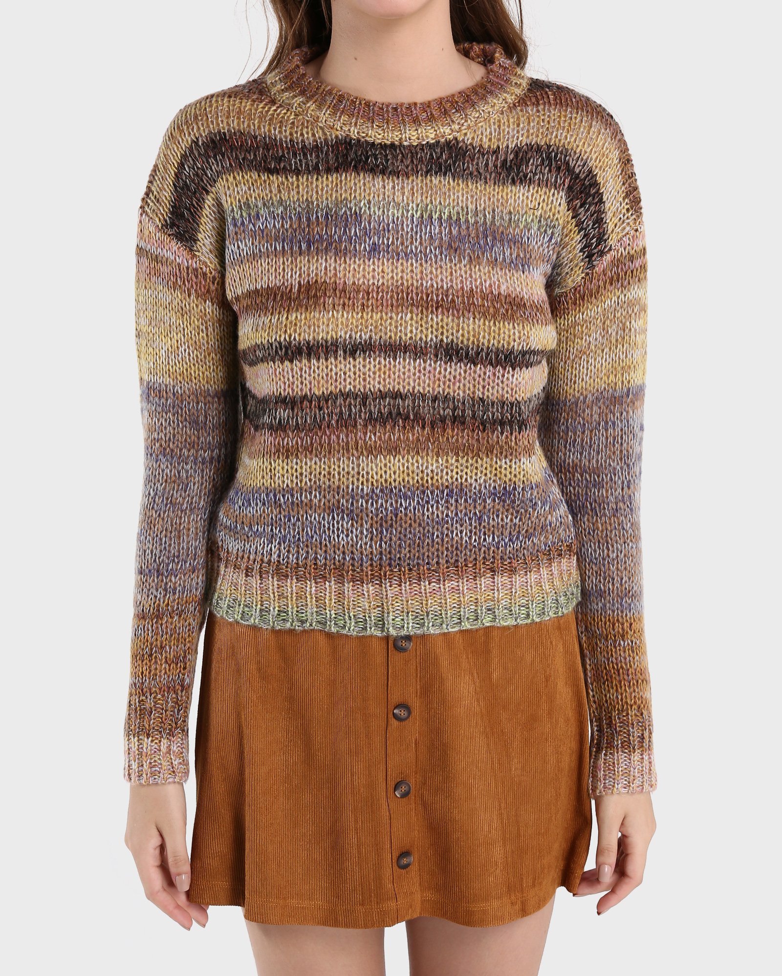 Riachuelo | Suéter Feminino Tricot Color Multicor