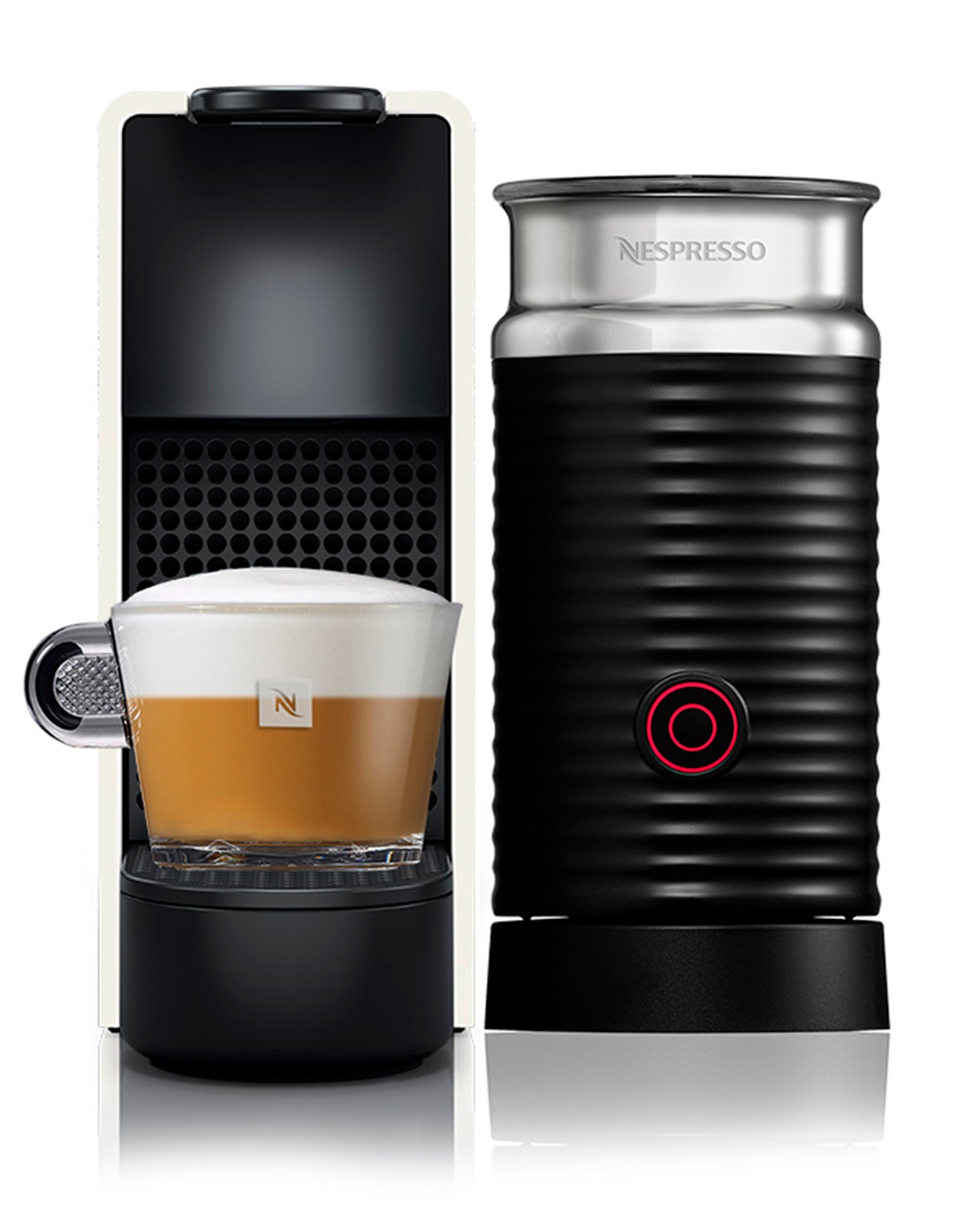 Riachuelo | Máquina de Café + Aeroccino Nespresso Essenza Mini C30 Branco